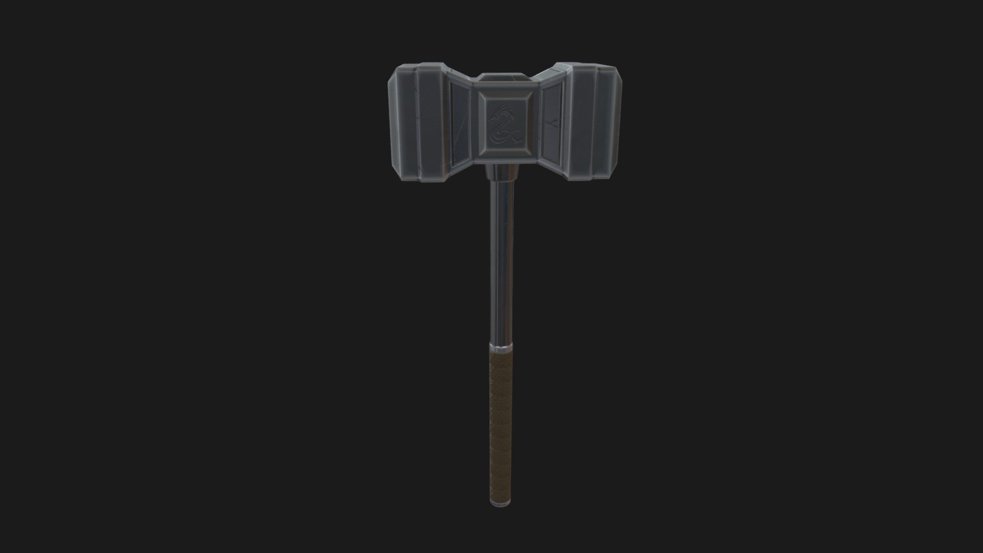 War hammer - Download Free 3D model by Danila (@danila_) [a93db43 ...