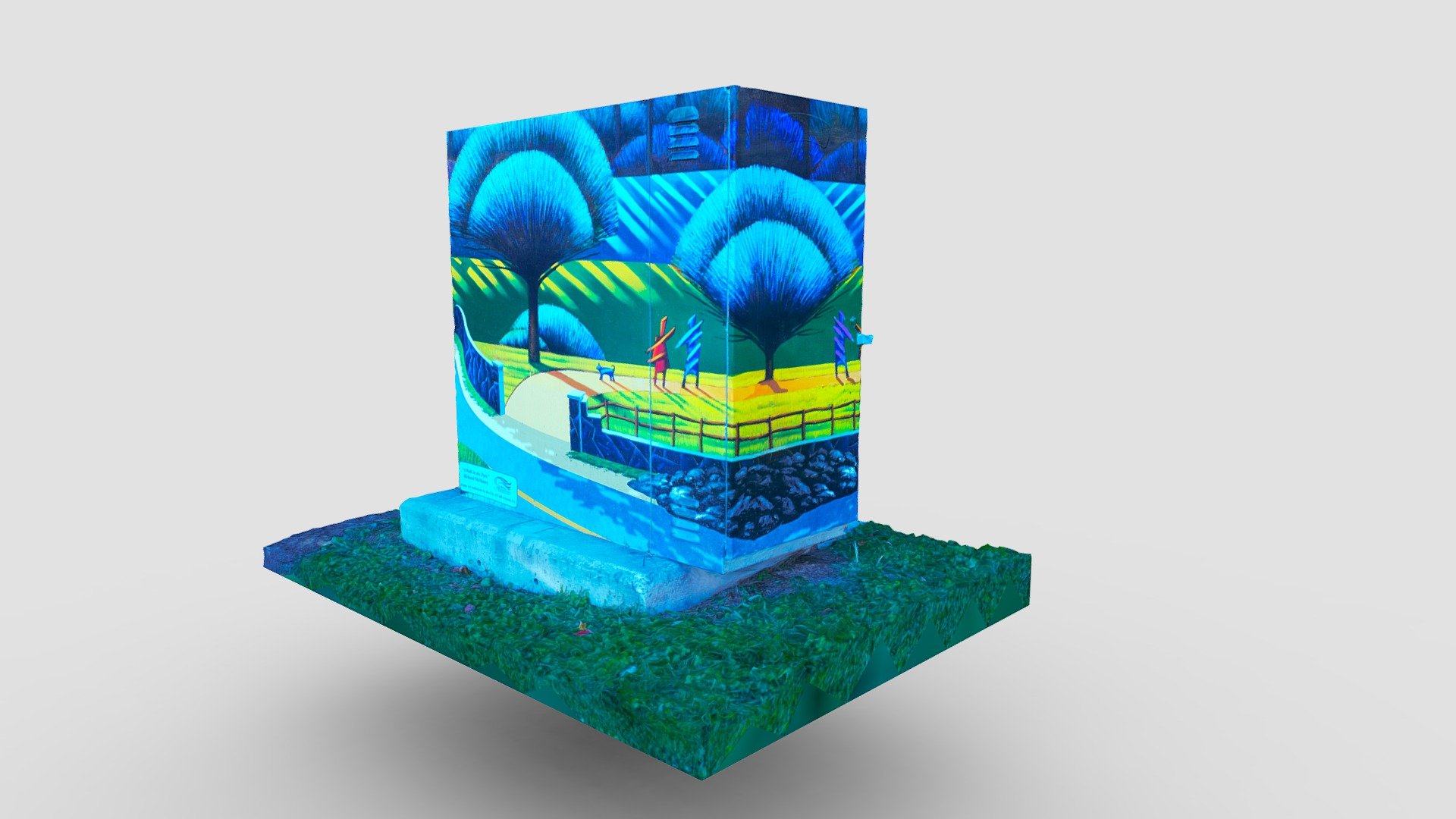 A Walk in The Park - Download Free 3D model by Phil.Devine [a940647 ...