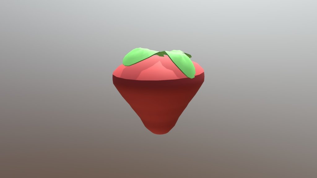 Strawberry - 3D model by Kompa [a941f33] - Sketchfab