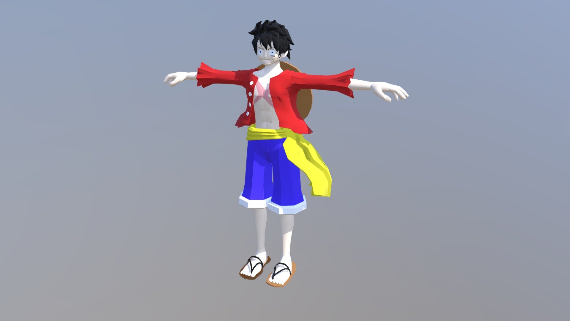 Luffy Material - 3D model by wayne0063 [a943c52] - Sketchfab