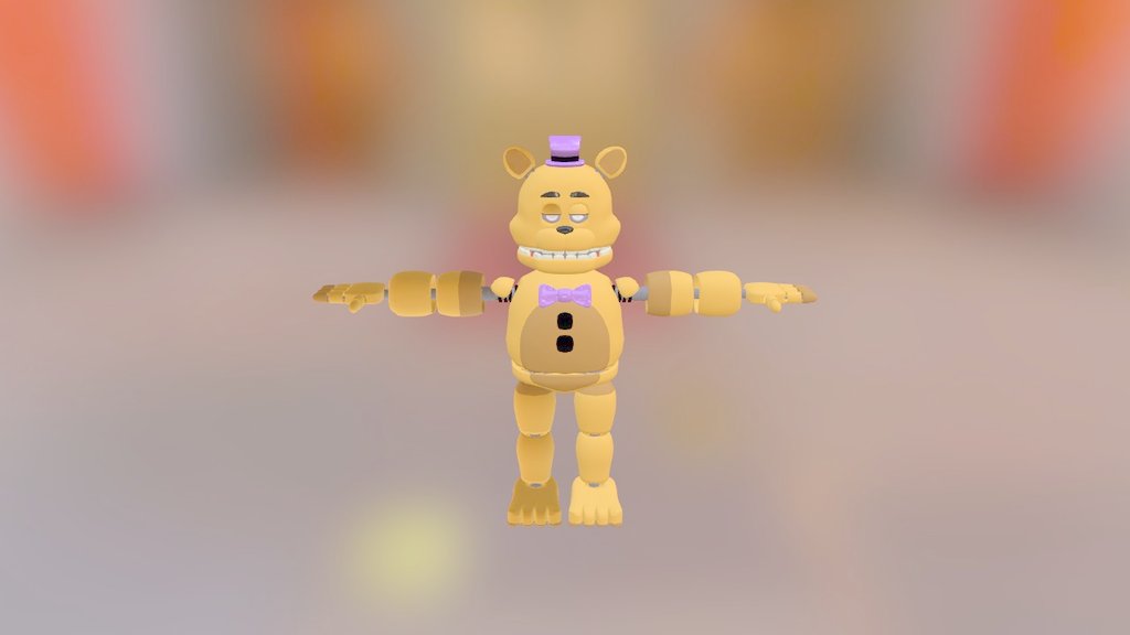 Fredbear - Download Free 3D model by bronywilson [a943dbc] - Sketchfab