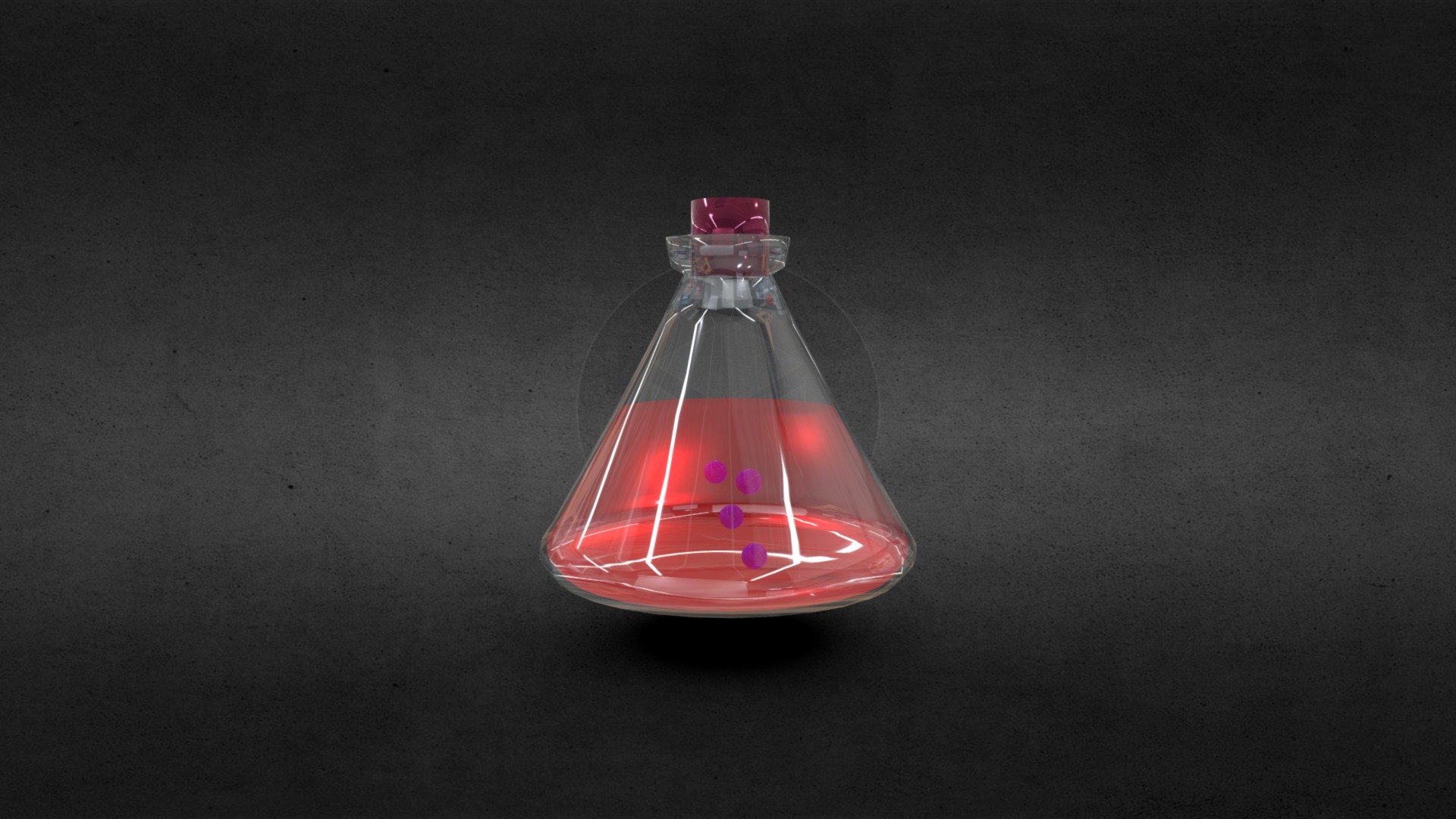 potion vial - Download Free 3D model by rajasadeem [a944571] - Sketchfab