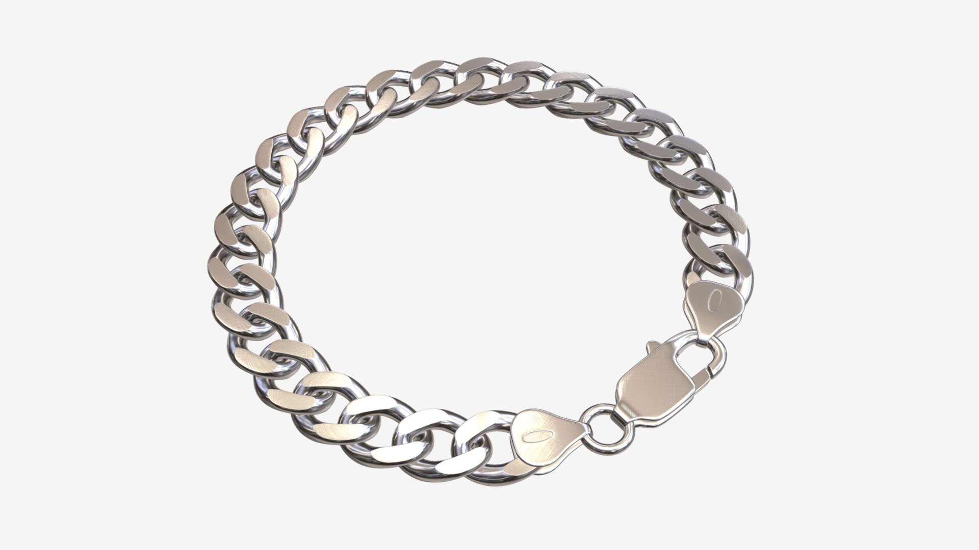 Chain bracelet locked - Buy Royalty Free 3D model by HQ3DMOD ...