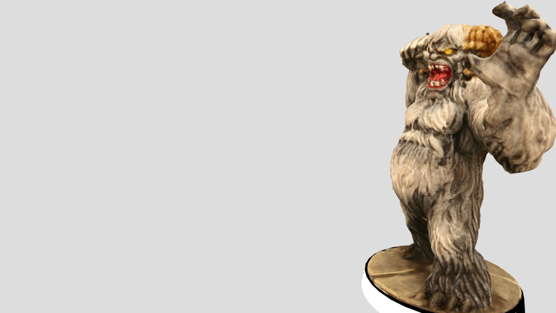 Yeti - Buy Royalty Free 3D model by Chad "Duke Blitzein" C (@chad_c ...
