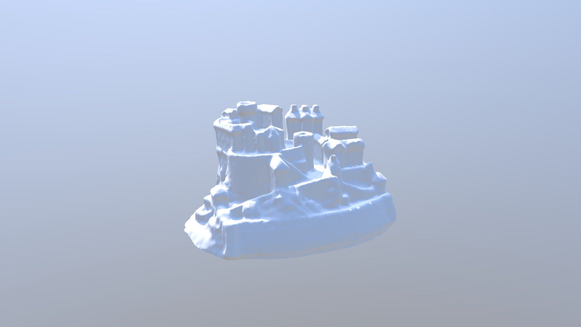 Edinburgh castle_low resolution - Download Free 3D model by ...