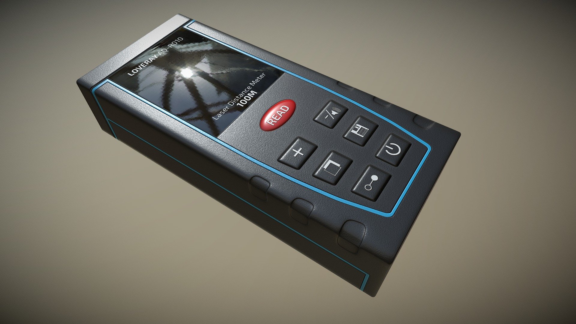 Laser Distance Meter - 3D model by Mapper720 [a948ca8] - Sketchfab