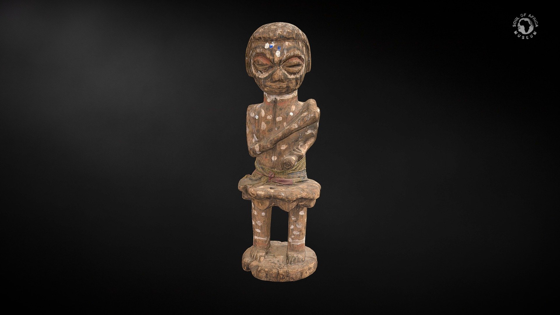 The Vodun god Sakpata. - 3D model by SOUL OF AFRICA Museum (@SOUL-OF ...