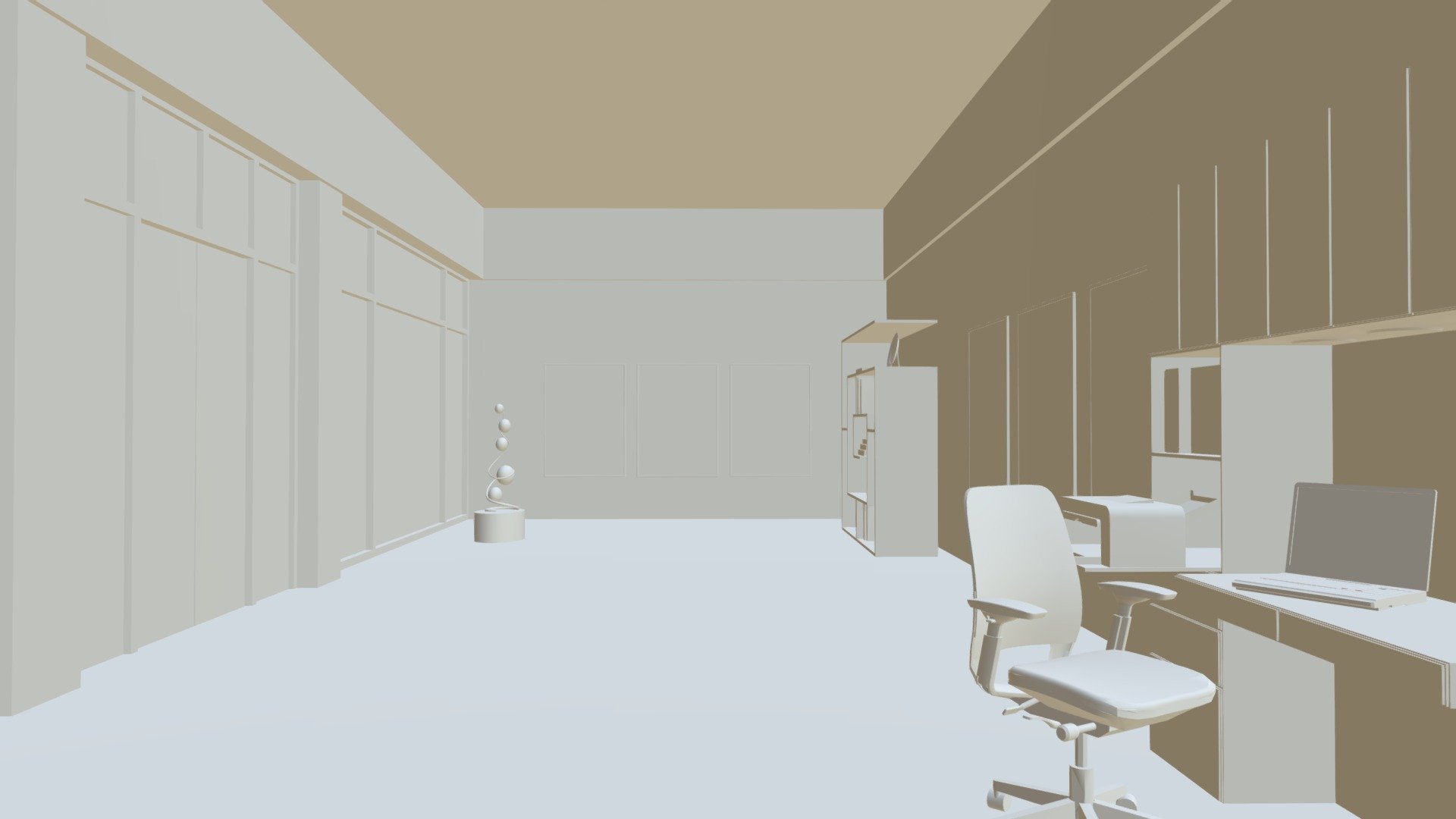 3D Office - 3D model by developer01 [a94b58a] - Sketchfab