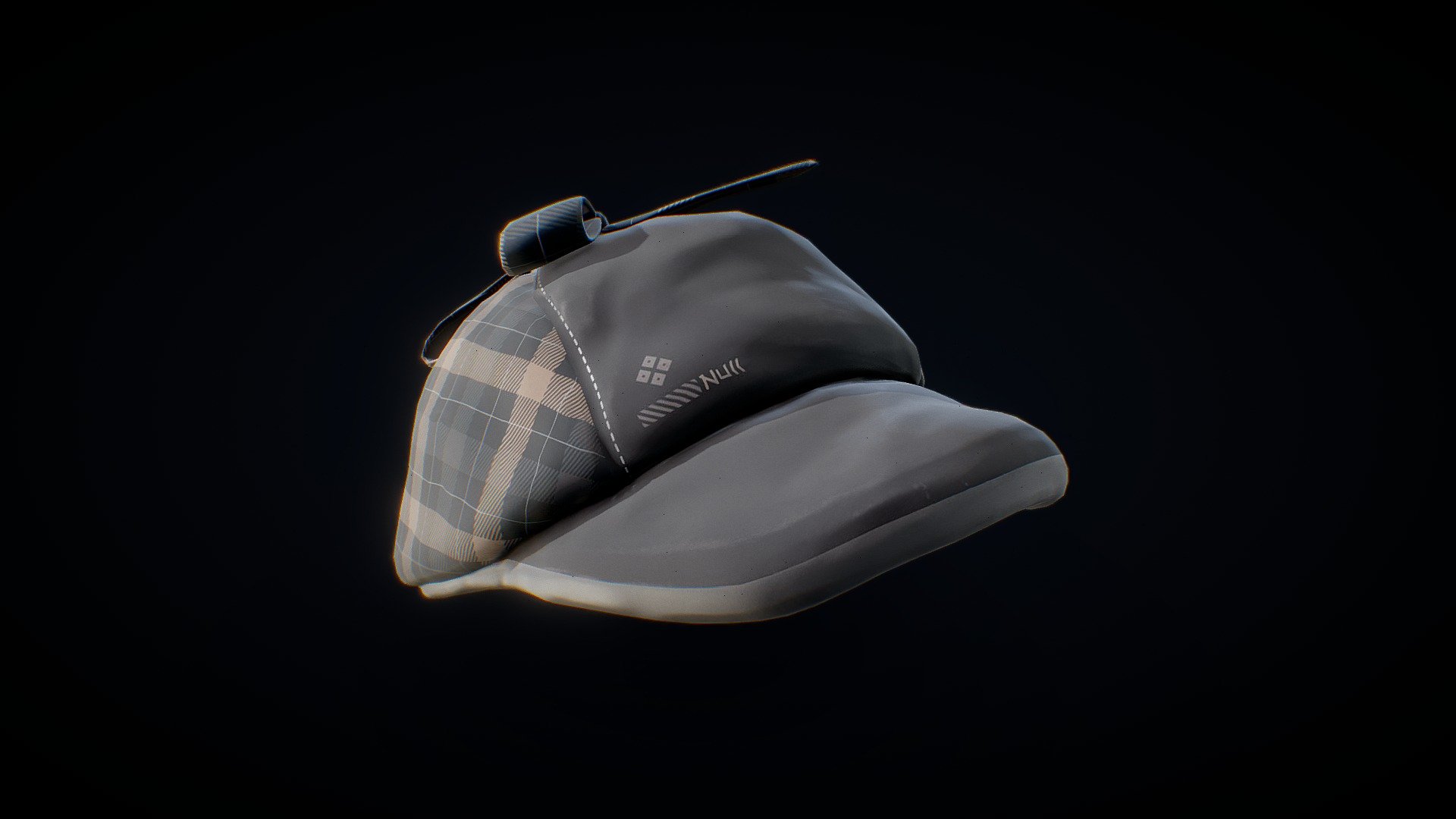Classic Detective hat - Download Free 3D model by Vazz (@Vazz01 ...