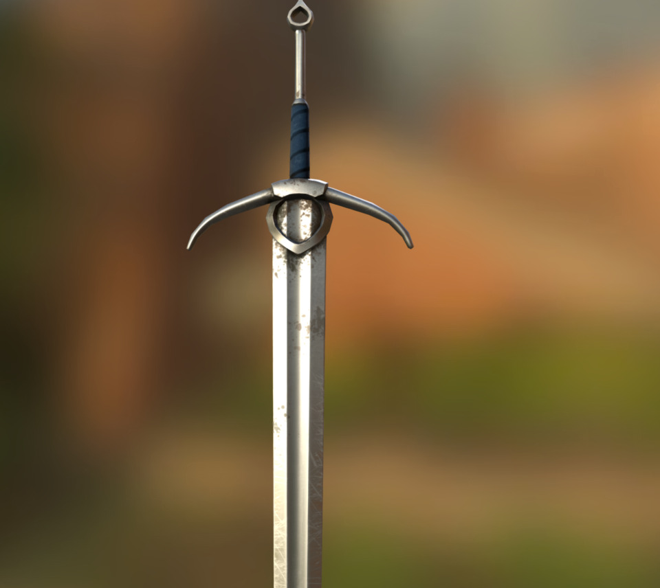 Longsword - 3D model by Łukasz Król (@luki251) [a94c5cc] - Sketchfab
