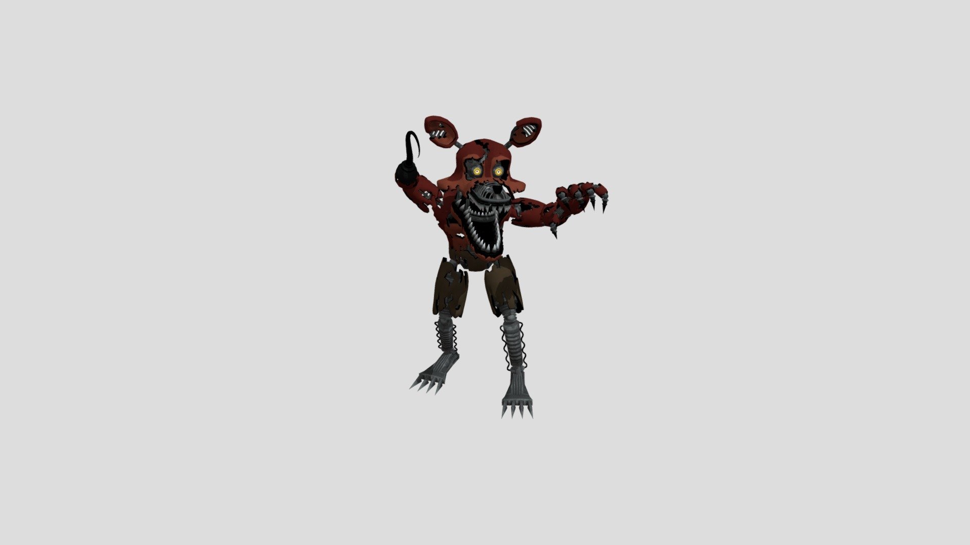 RedEye Nightmare Foxy FNAFSFM1 - Download Free 3D model by kamdezbroz ...