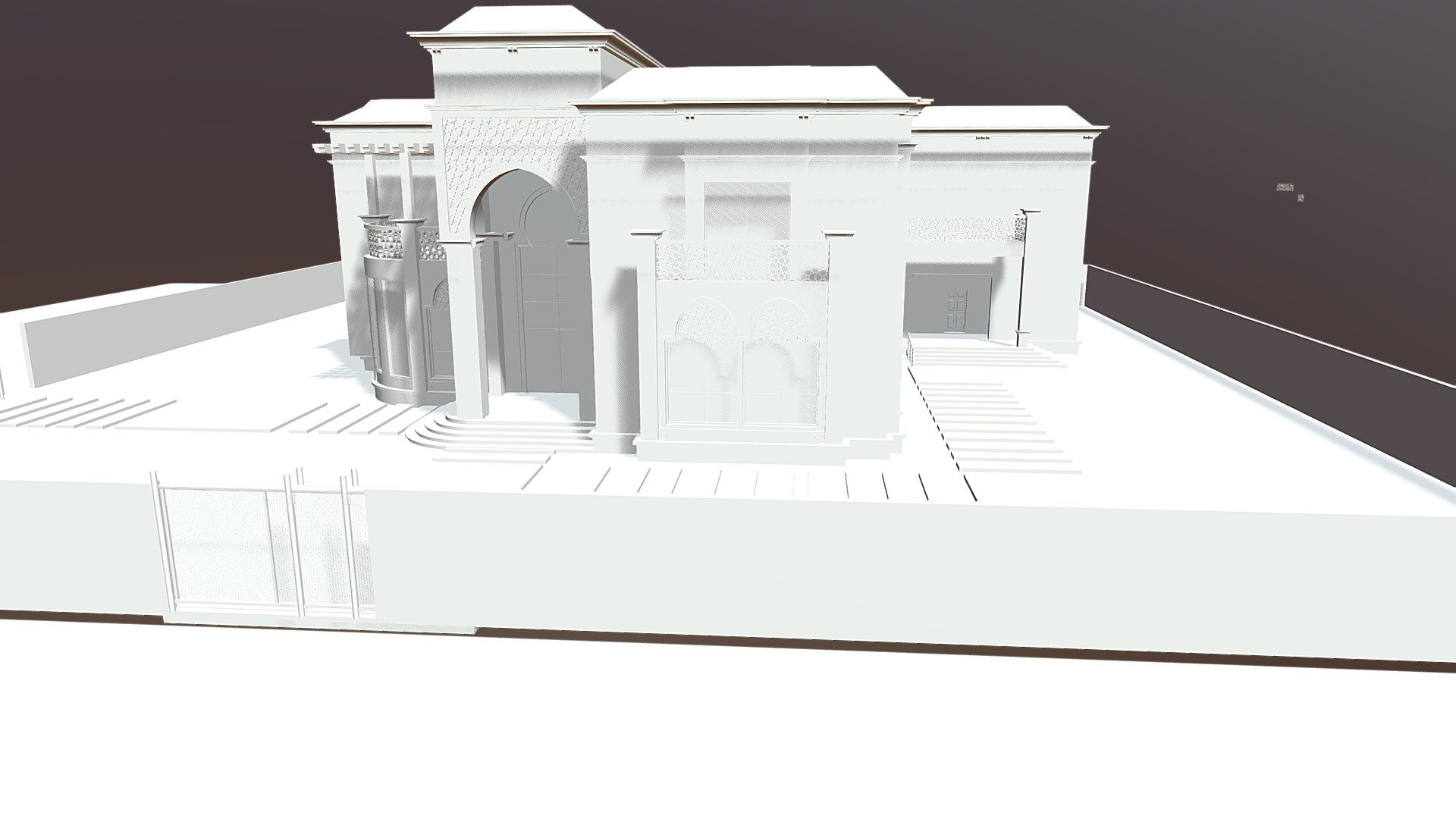 ISLAMIC MODEL - 3D model by nihal.yehia123 [a94df90] - Sketchfab