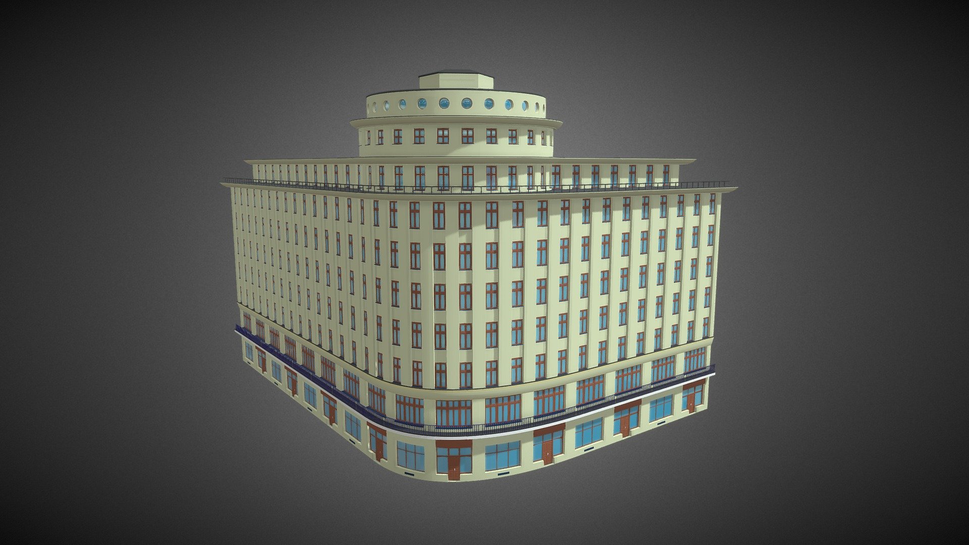 Eastern European Building 002 - Buy Royalty Free 3D model by TankStorm ...