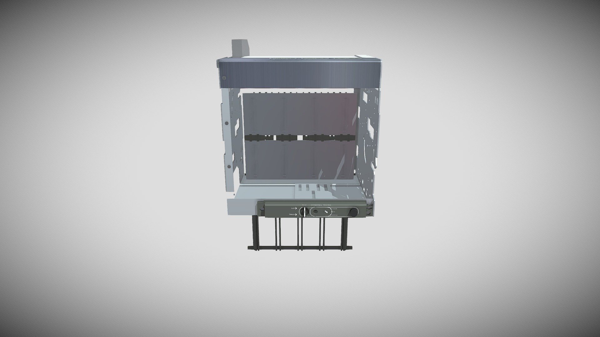 ACB Cradle D프레임 (D4) - 3D model by SANJEON JUNGMIL Co.,Ltd ...