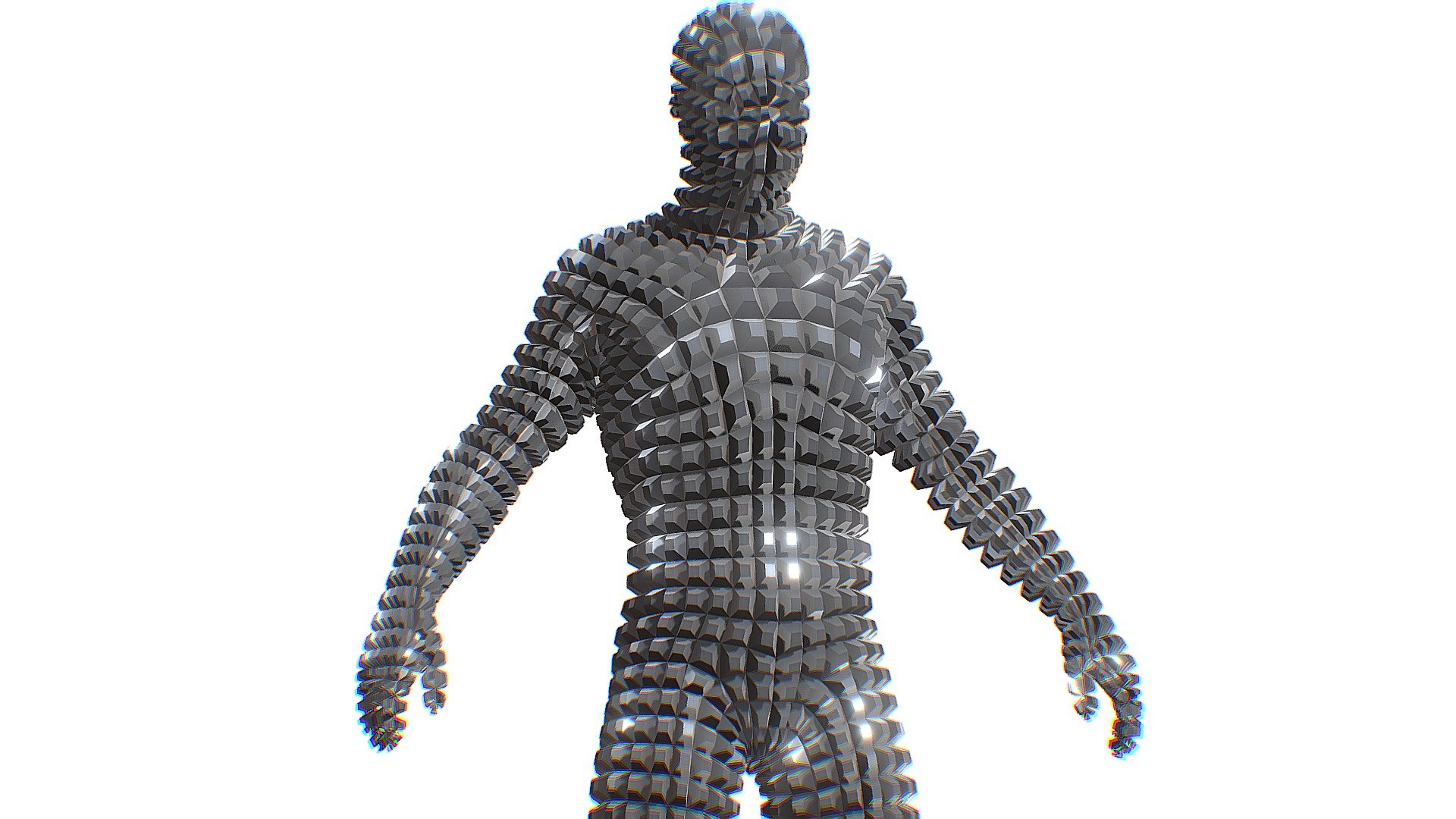 Human Abstract Shape - Buy Royalty Free 3D model by zames1992 [a95103d] - Sketchfab Store