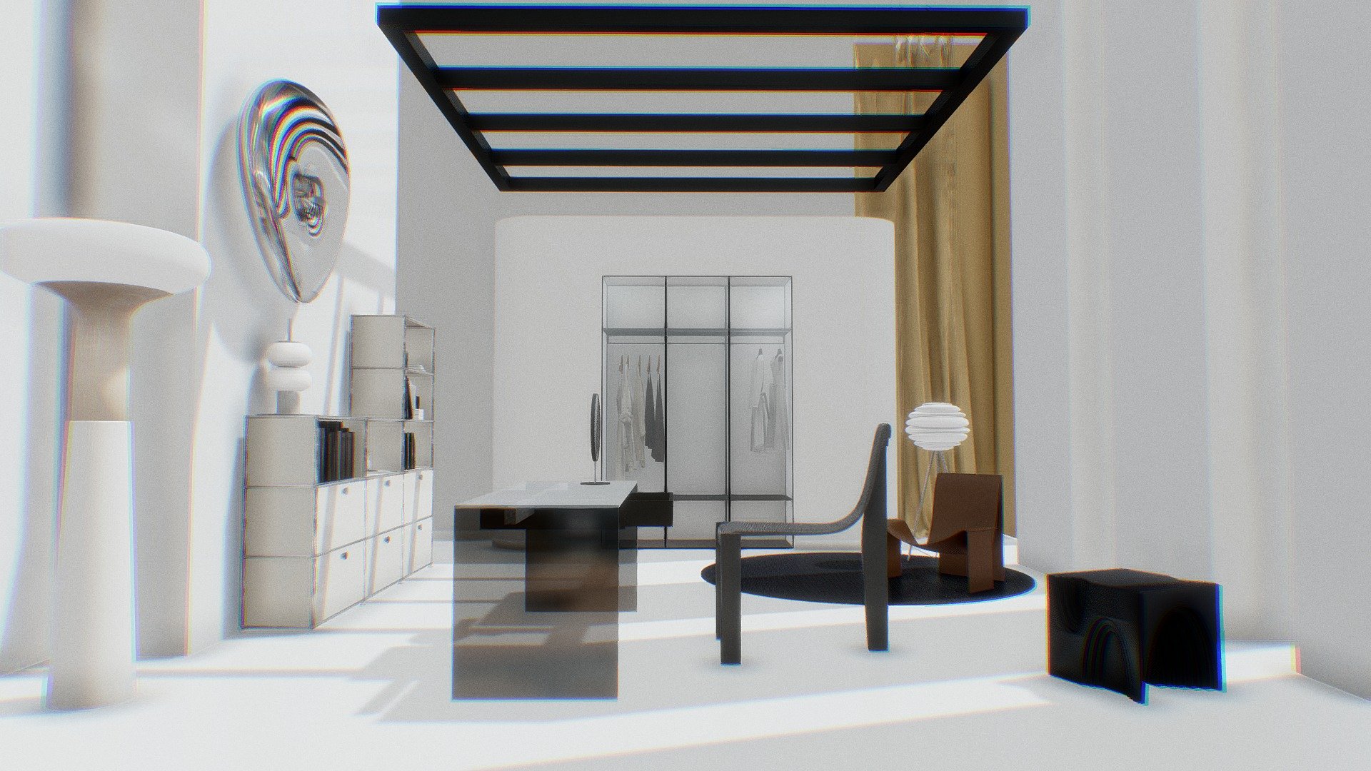 Dressing Room - Buy Royalty Free 3D model by okotaru (@loaferspore ...
