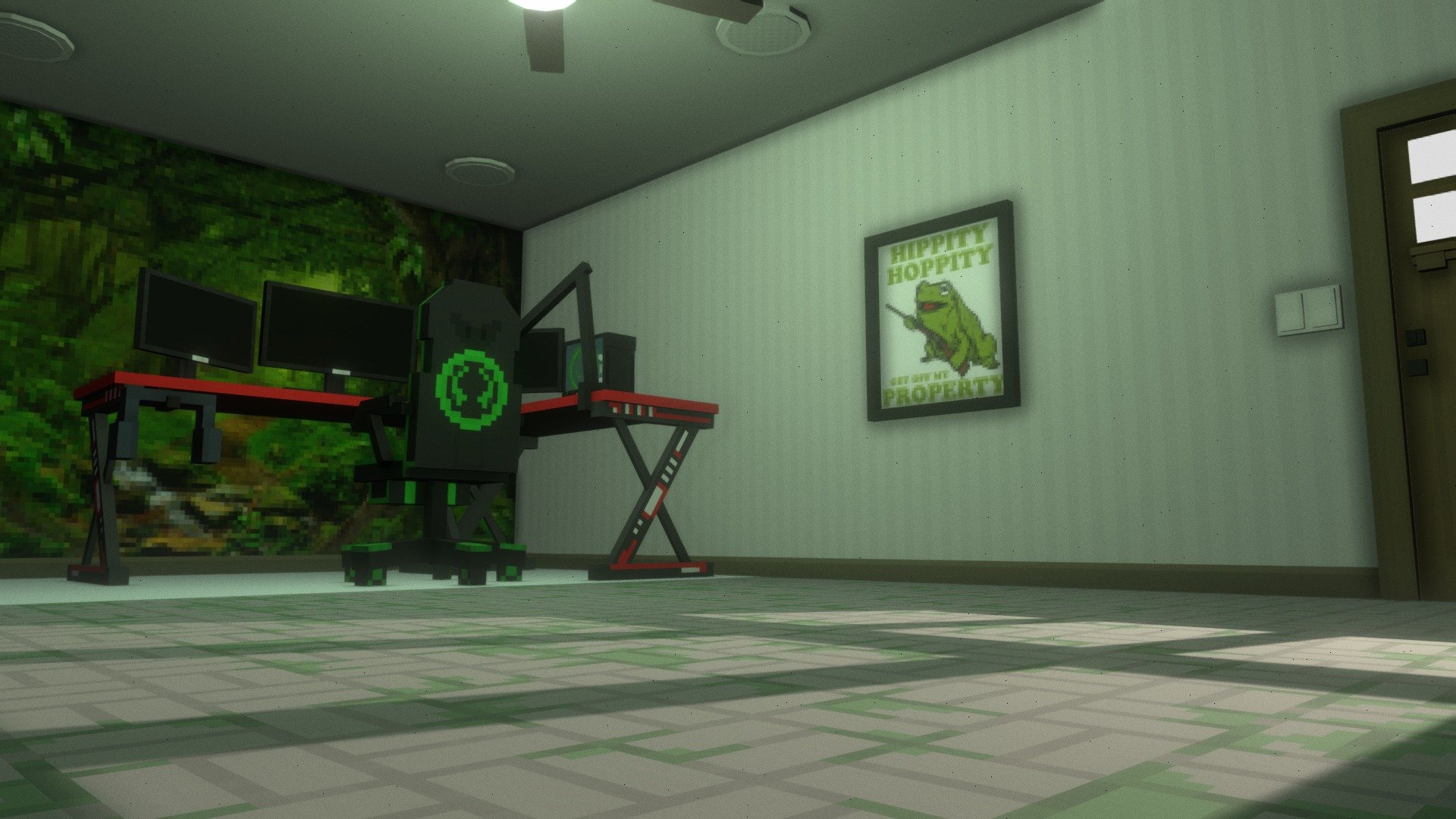 Nature Gaming Room - Download Free 3D model by Uthimentius Vindguard ...
