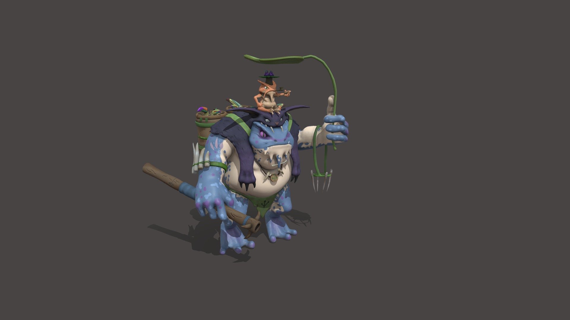Toad Hunter - 3D model by Vetal Kovalchuk (@demigodoftheshadows ...