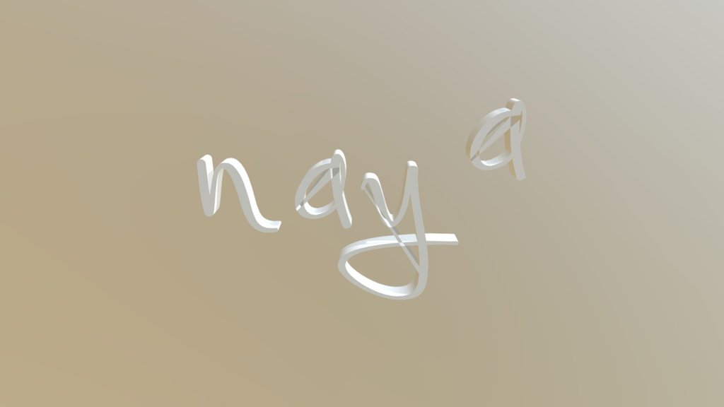 Naya - 3D model by Nadia.Y..Altamirano [a95407a] - Sketchfab