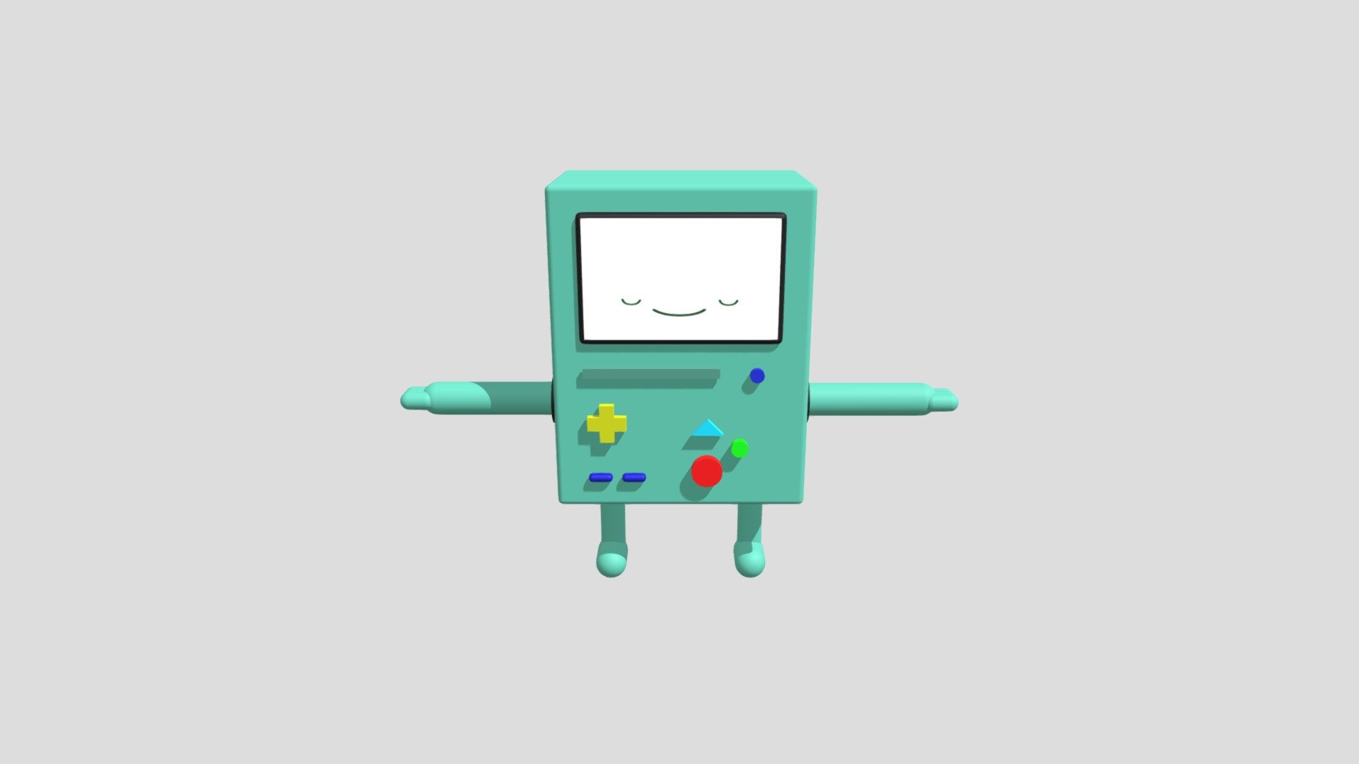 BMO - Download Free 3D model by royalscribbler (@Braybeetater) [a954d0a ...