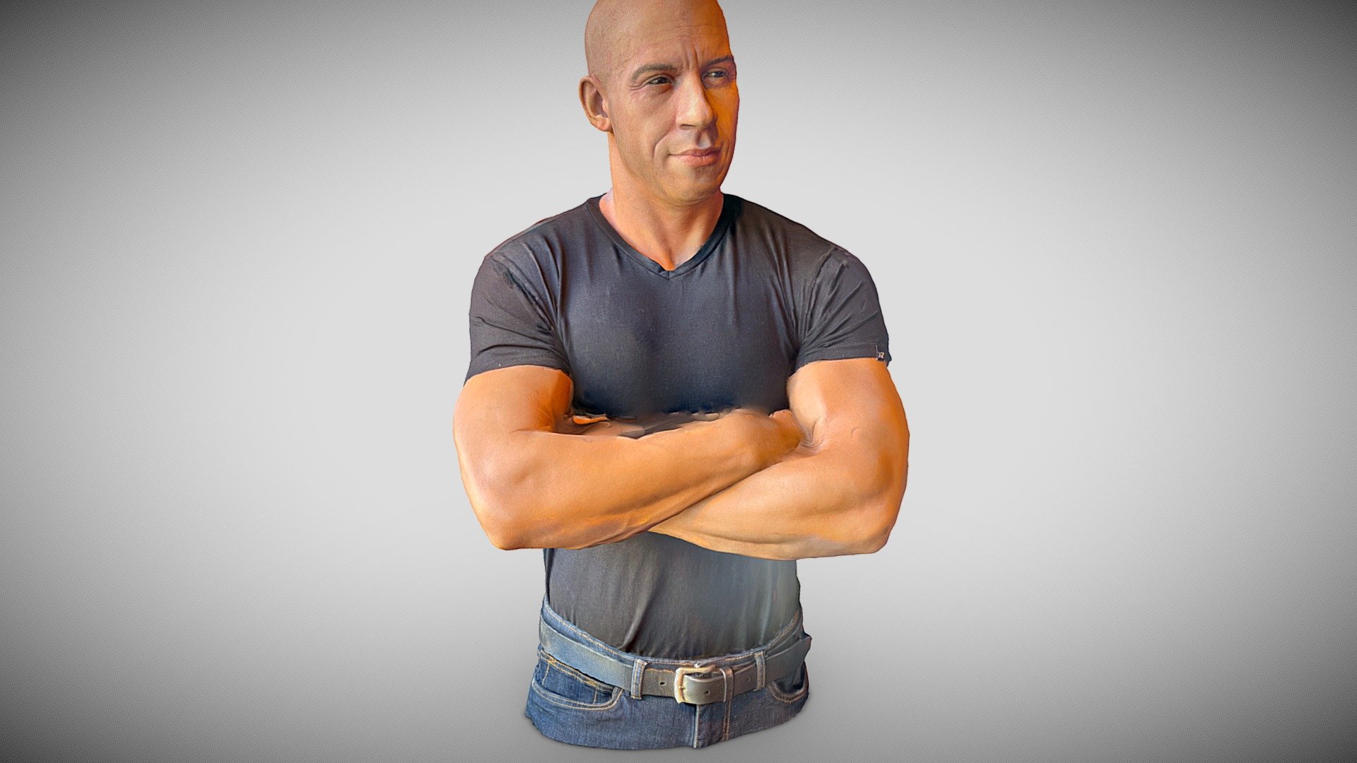 Vin Diesel - photogrammetry 3D - Buy Royalty Free 3D model by Alex ...