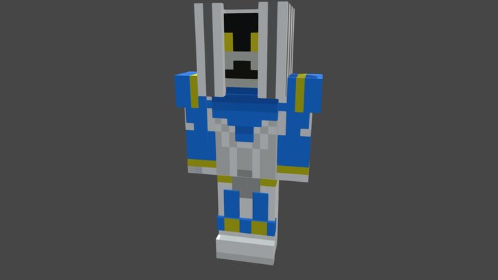 Minecraft-skin 3D models - Sketchfab