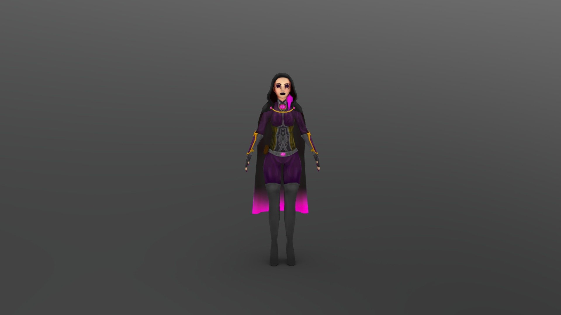 Cealia The Void Mage - Download Free 3D model by Veomix [a95a45e ...