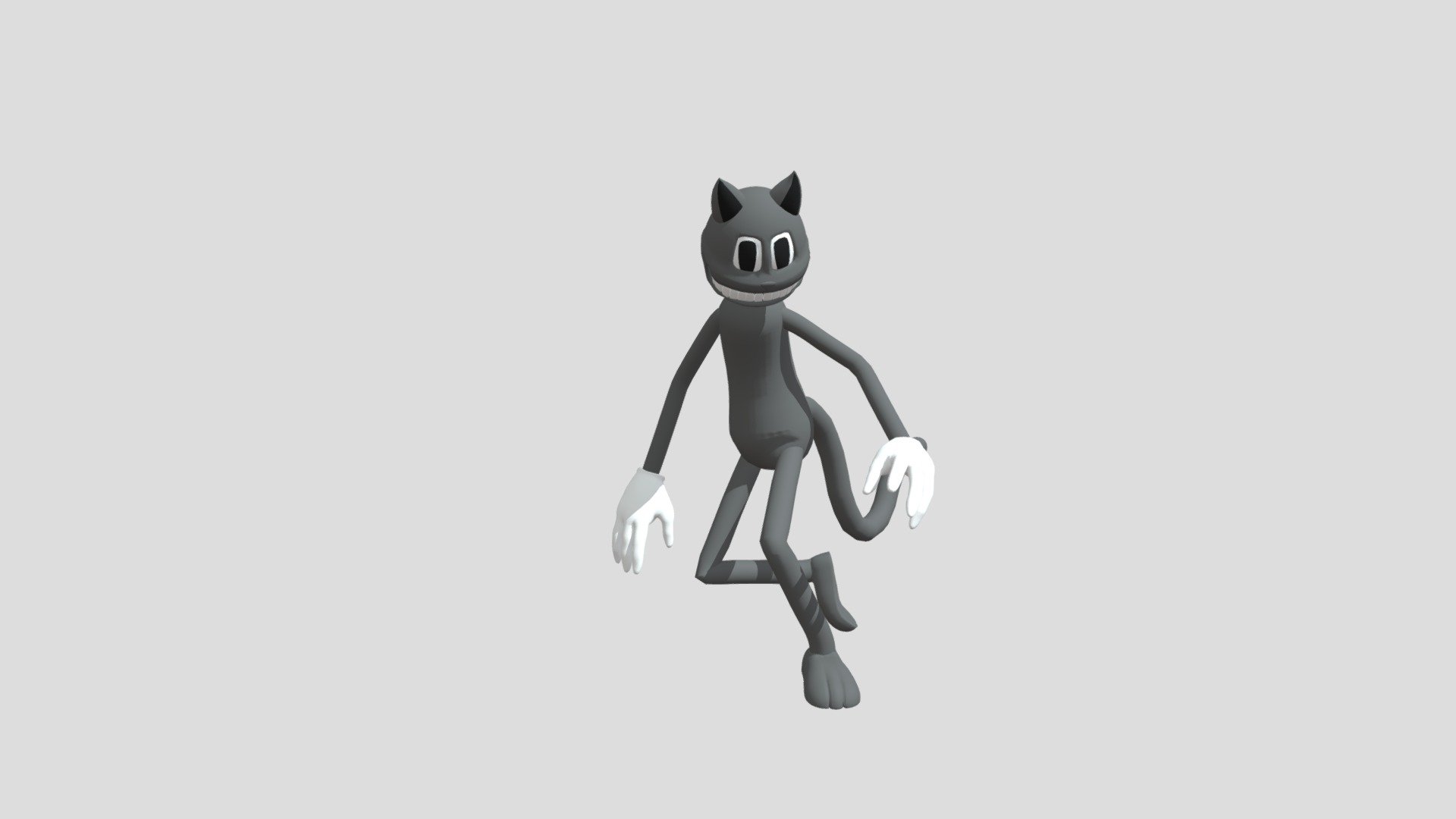 Stand To Roll cartoon cat - Download Free 3D model by Mixamo animations ...