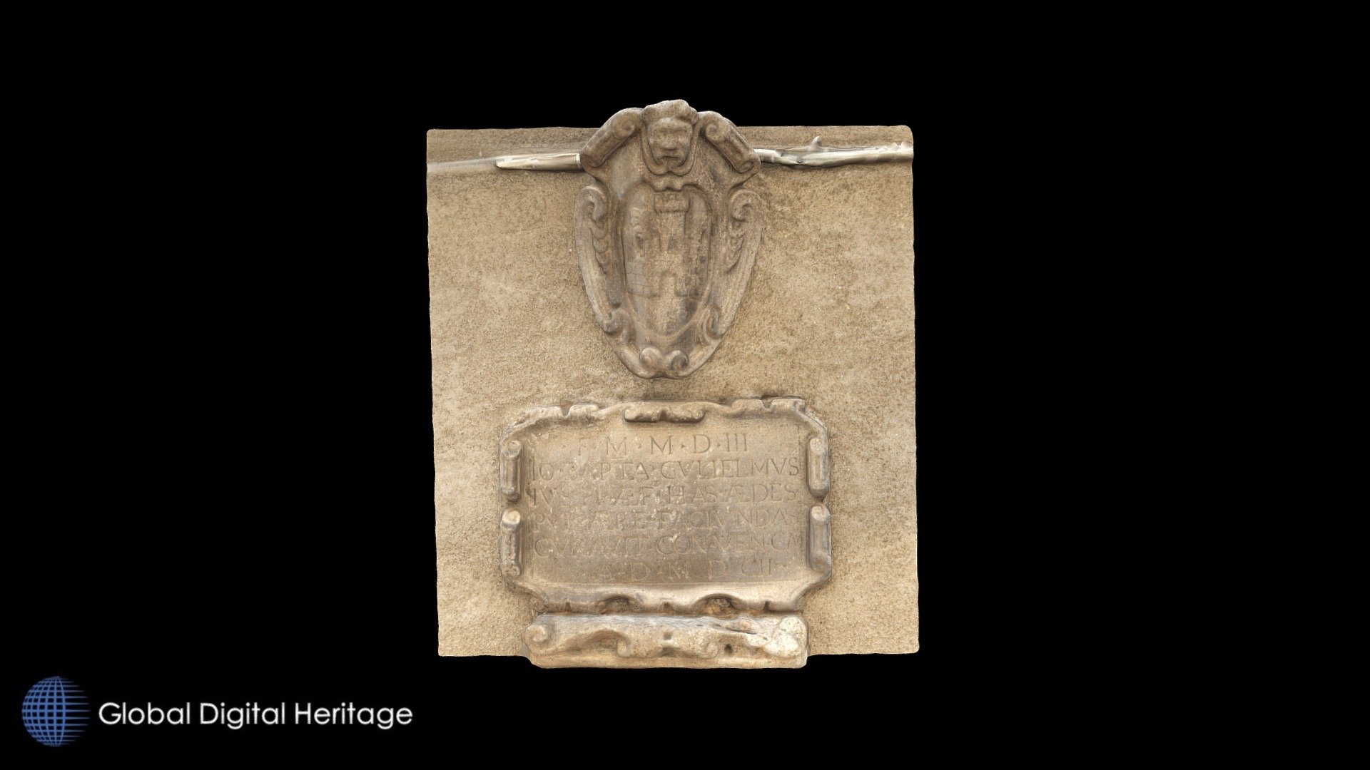 Commemorative Shield, Via Talassese, Arcidosso - Download Free 3D model ...