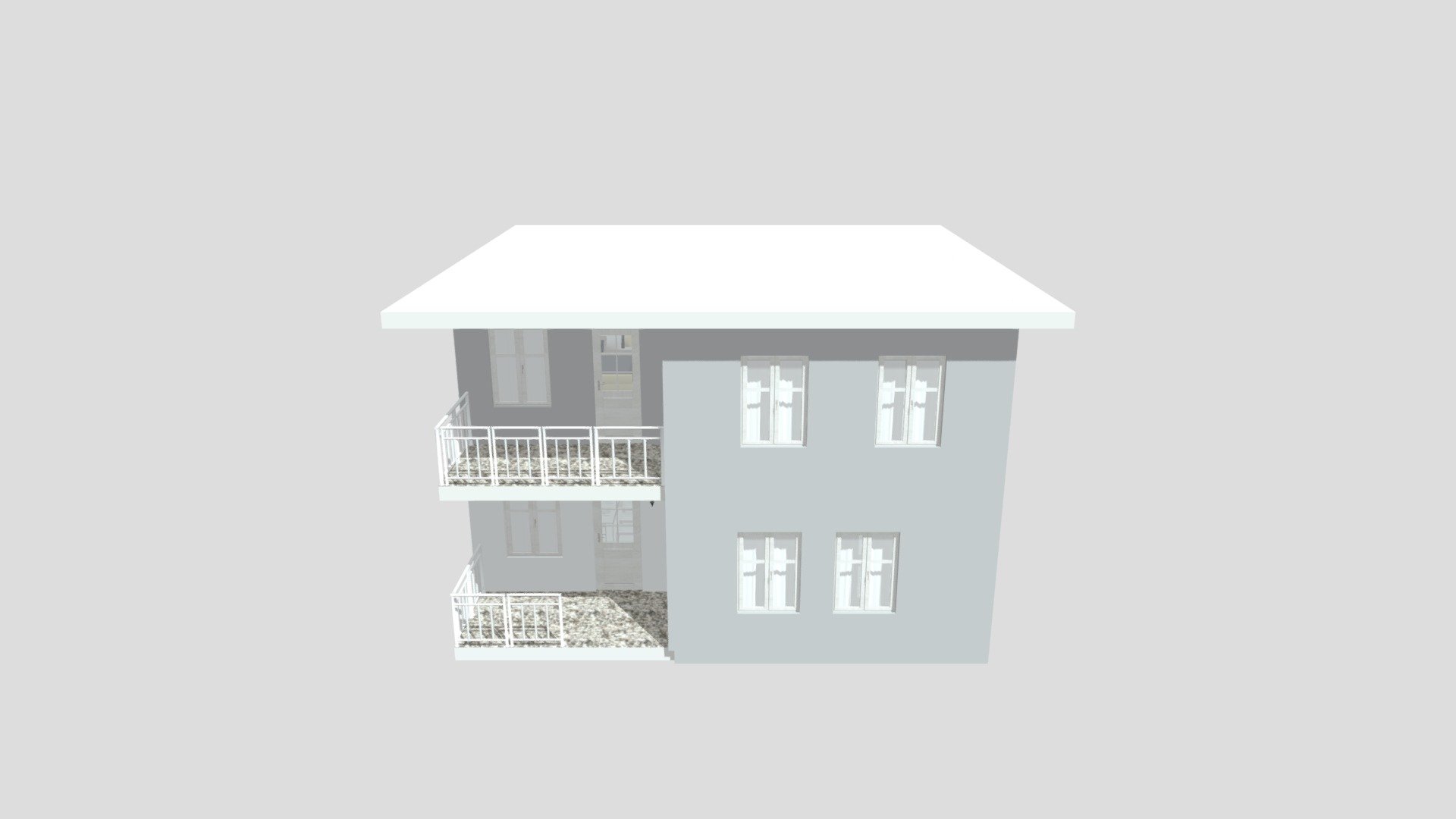 Small empty house - Download Free 3D model by Home Design 3D ...