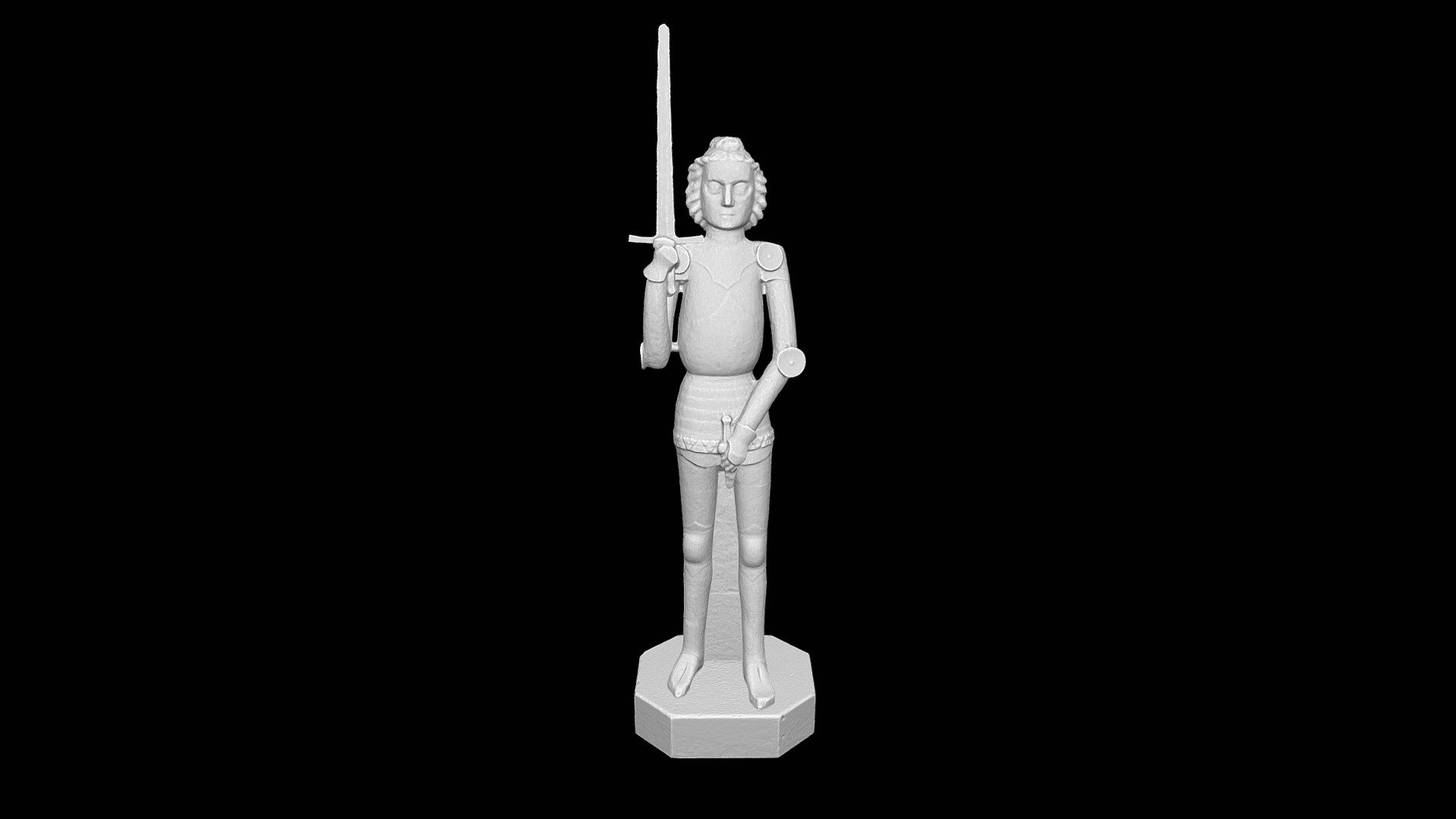 Brandenburger Roland 3D scanned 3D printable - Buy Royalty Free 3D ...