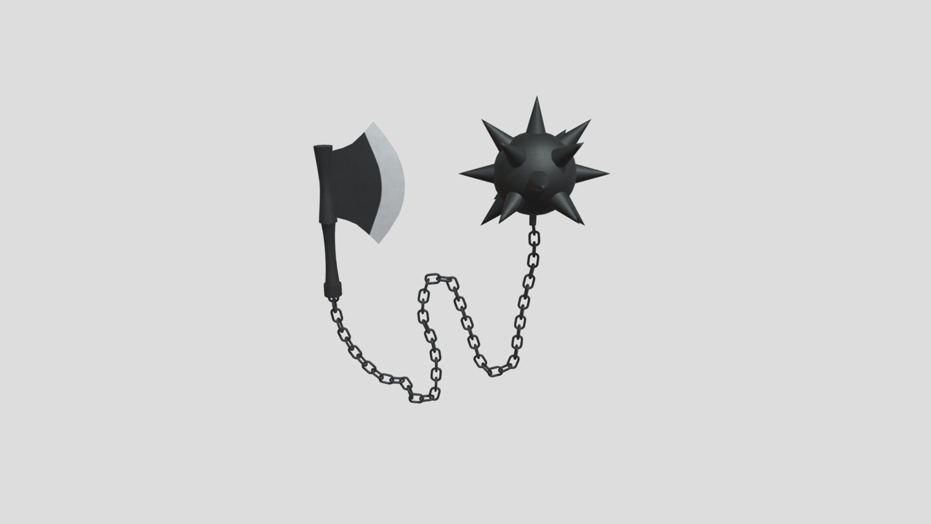 Gyomei Himejima's Nichirin Flail Axe - 3D model by V.MProductions ...