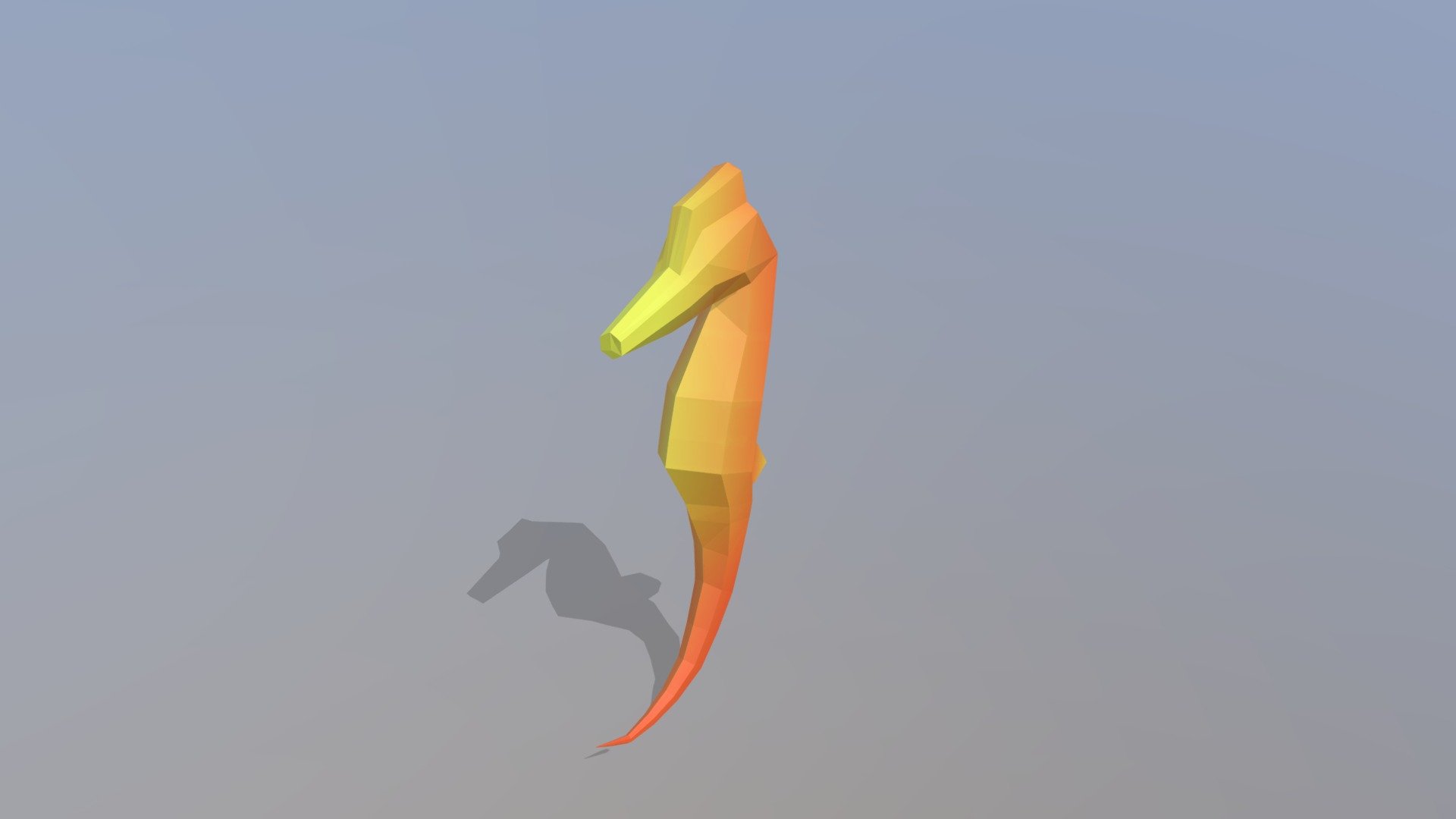 Seahorse - 3D model by tmokhtarzadeh [a963293] - Sketchfab