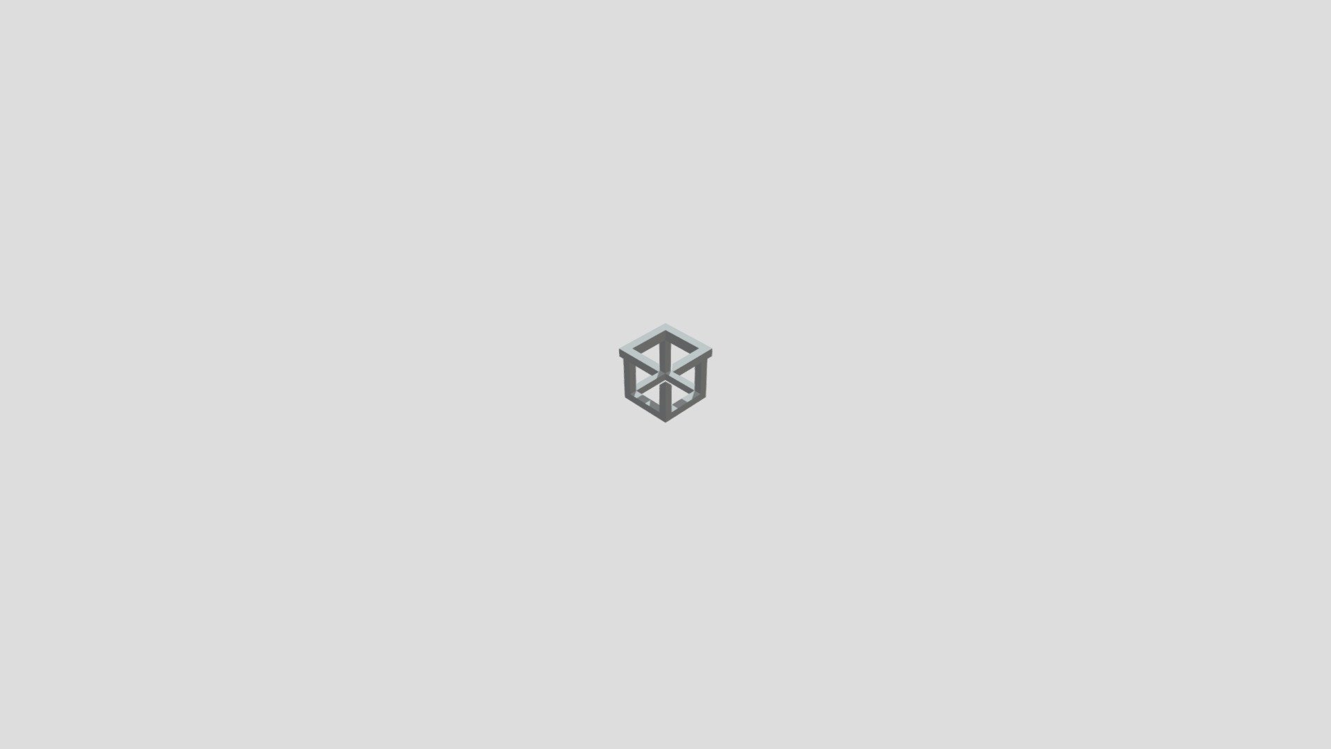 Inside Out illusion cube. - Download Free 3D model by 3D_Custom ...