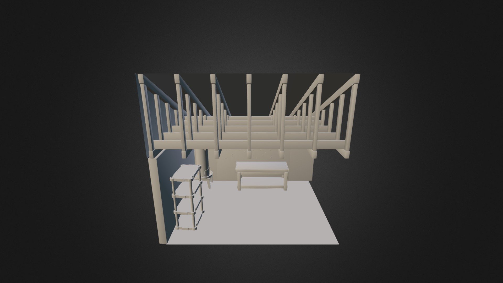 Garage Scene - 3D model by walkepre [a965e21] - Sketchfab