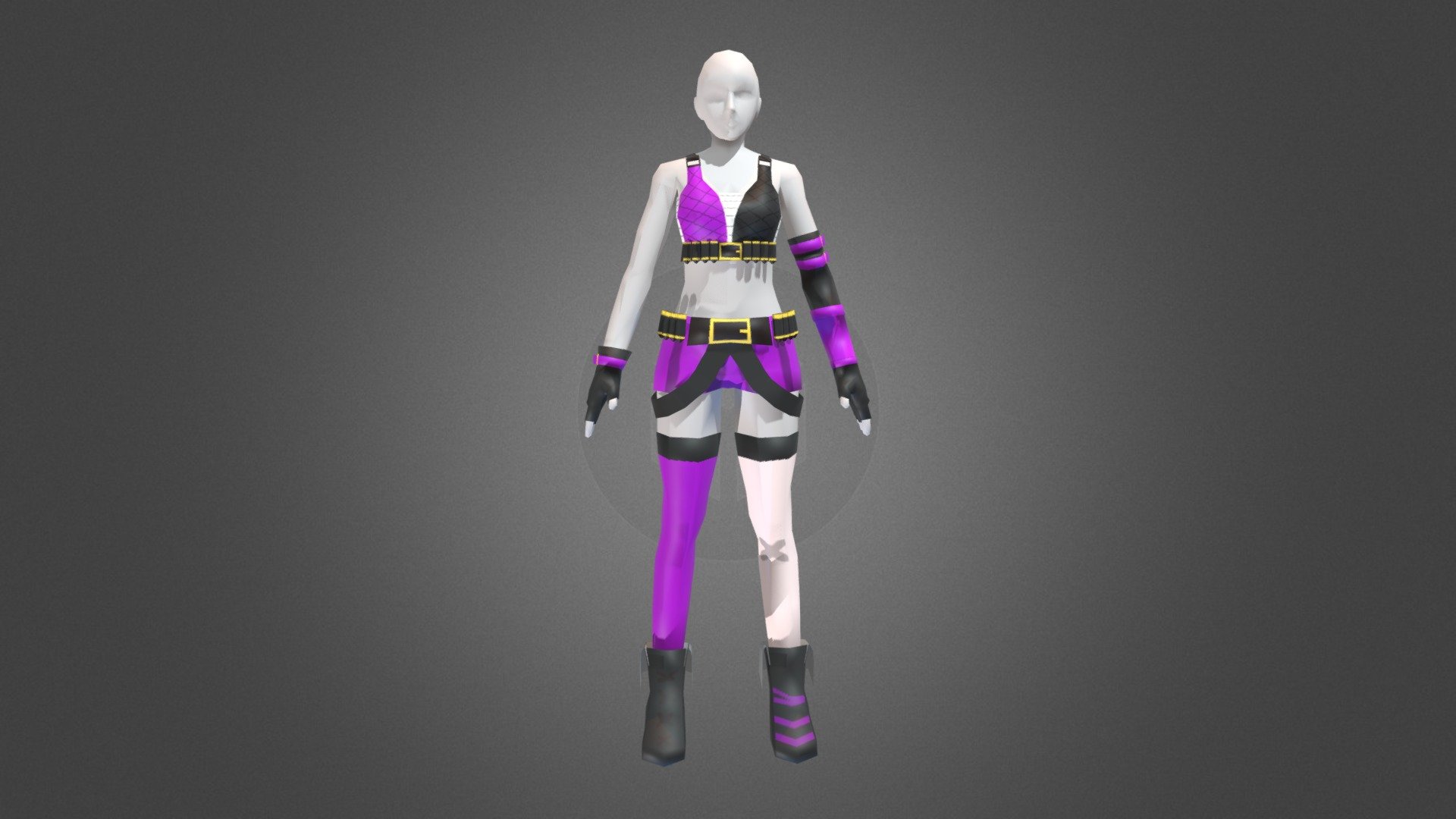 Clothing (Jinx - LOL) - 3D model by Stigia Studio (@stigiastudio ...