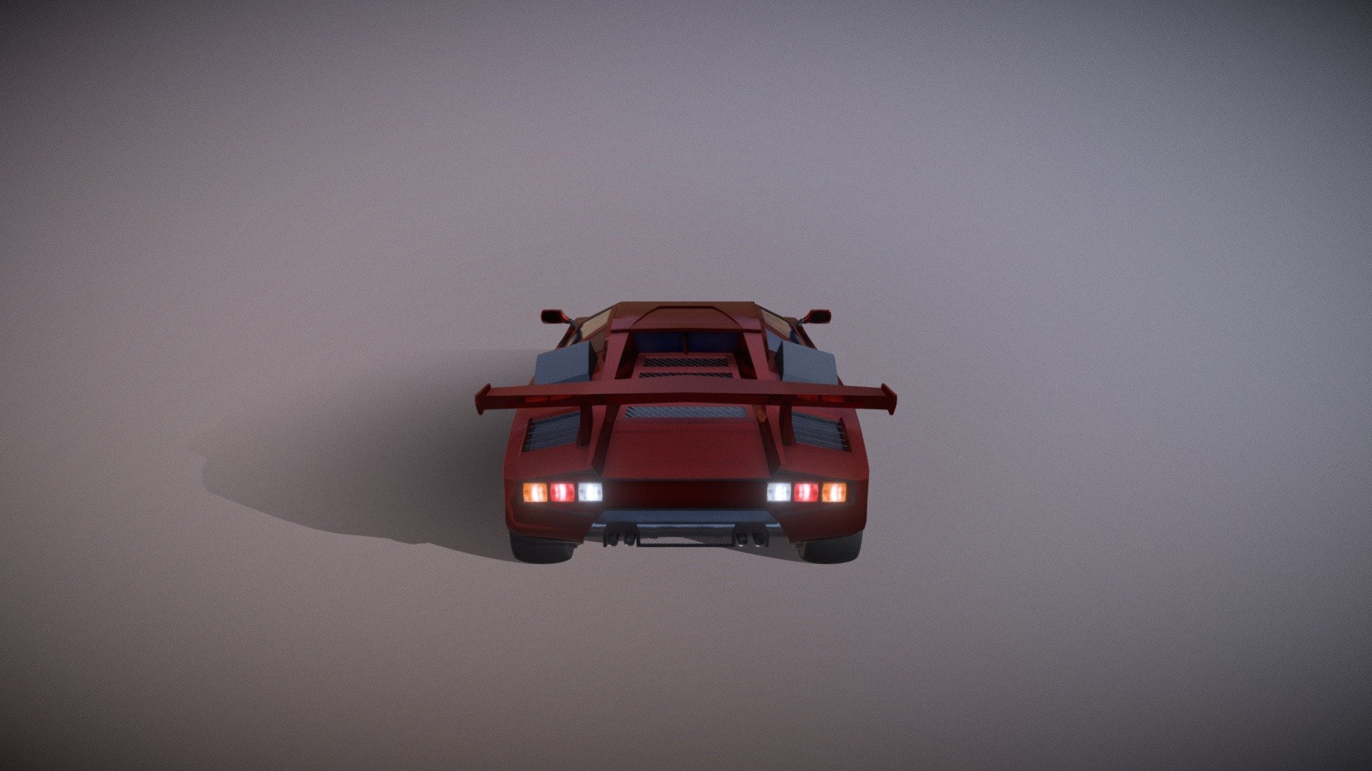 Lamborghini Countach - 3D model by Thomas.Thielemann [a968e34] - Sketchfab