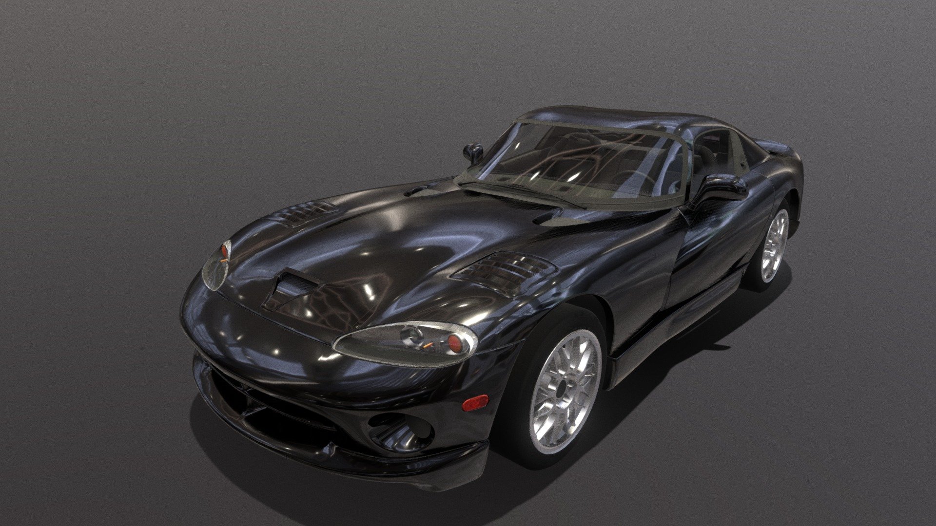 Dodge Viper GTS ACR 1999 - 3D model by Hathor (@nimumeghwal7410 ...
