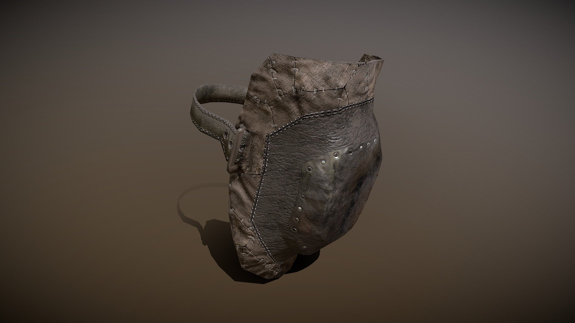 Post Apocalyptic Knee Protector - Buy Royalty Free 3D model by Thunder ...