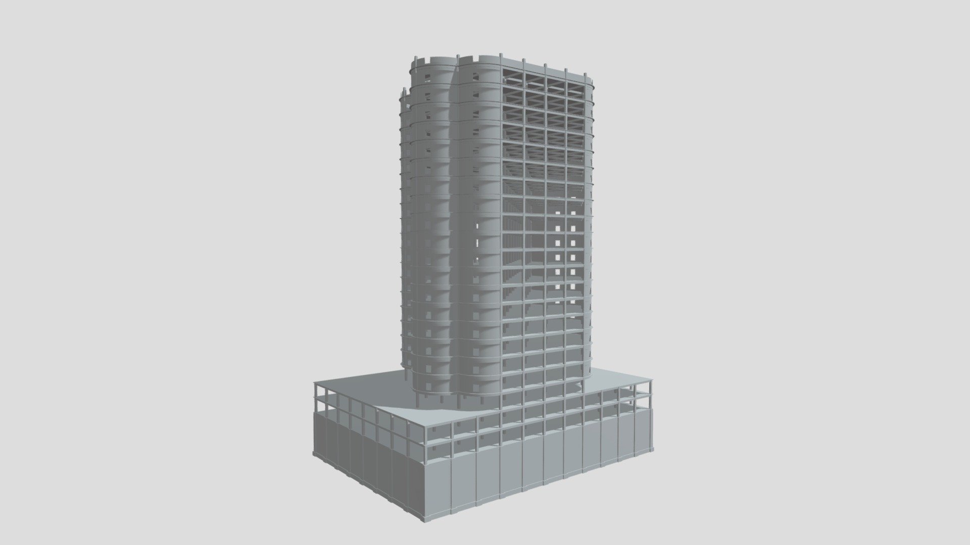 Structural Framework \ SF021 - 3D model by Amir Baloch (@amirbaloch) [a96c5e0] - Sketchfab