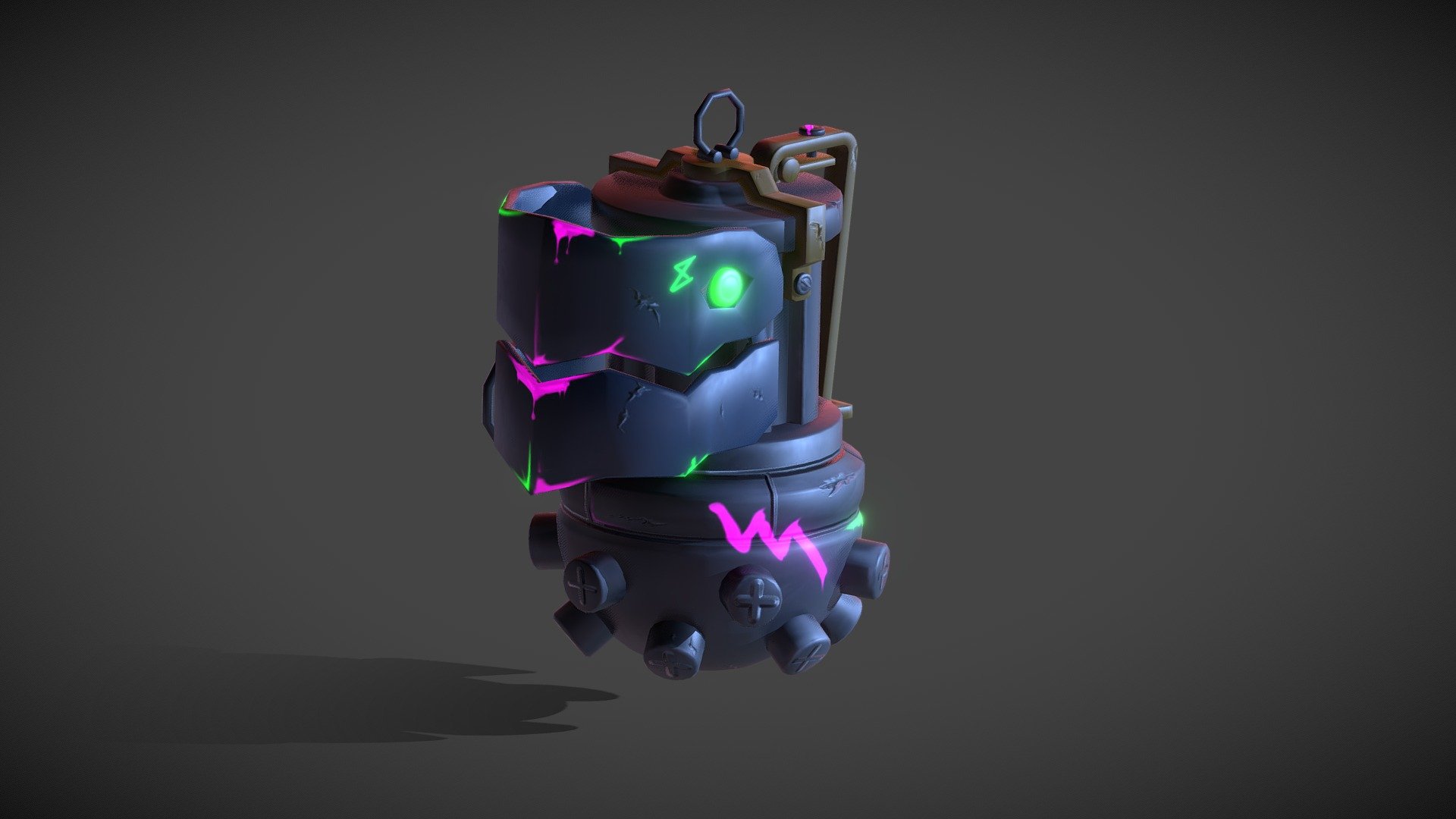 Jinx Bomb - Arcane - Buy Royalty Free 3D model by Victoria Kohan ...