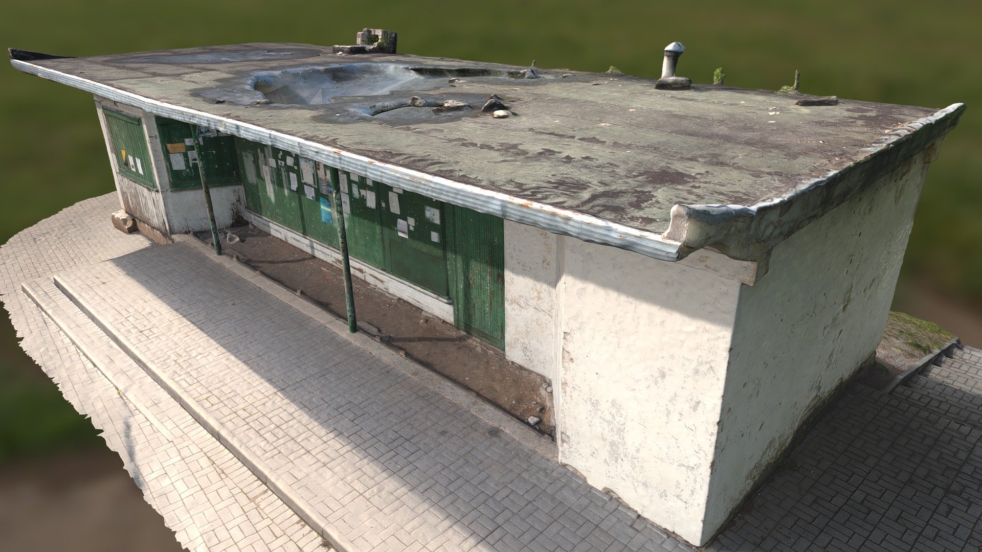 Bus Stop 3D Scan - Buy Royalty Free 3D model by Abandoned Scans ...