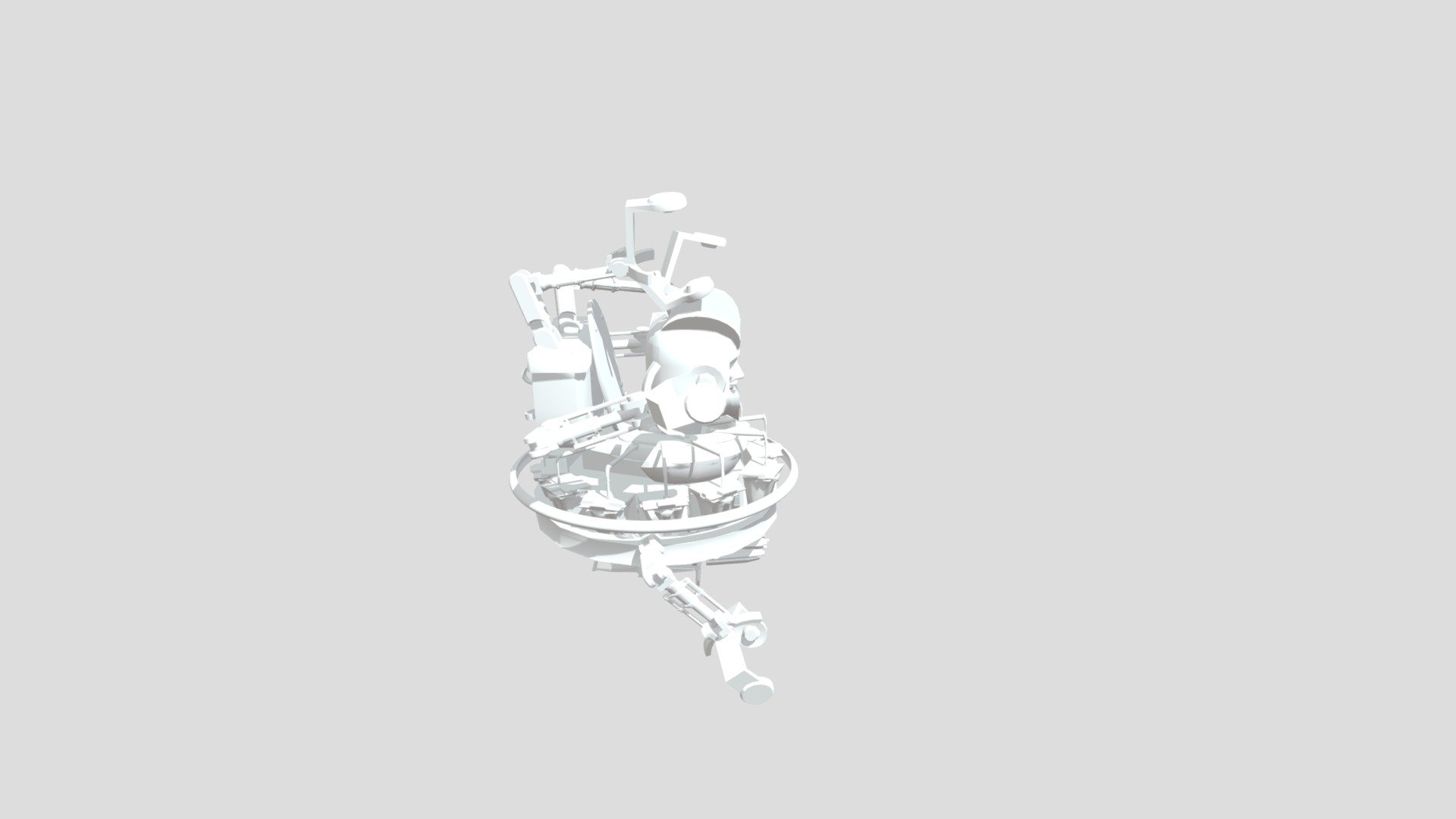 Gigantic upgraded astro toilet fanmade - Download Free 3D model by ...