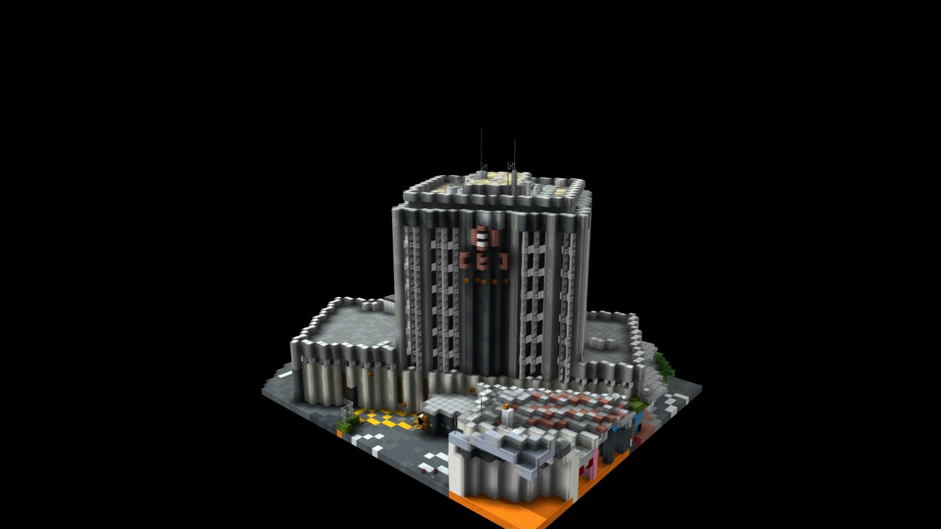 CBD Tower, Upper Hutt - 3D model by CrazyCow (@crazyc0w) [a96eba8 ...