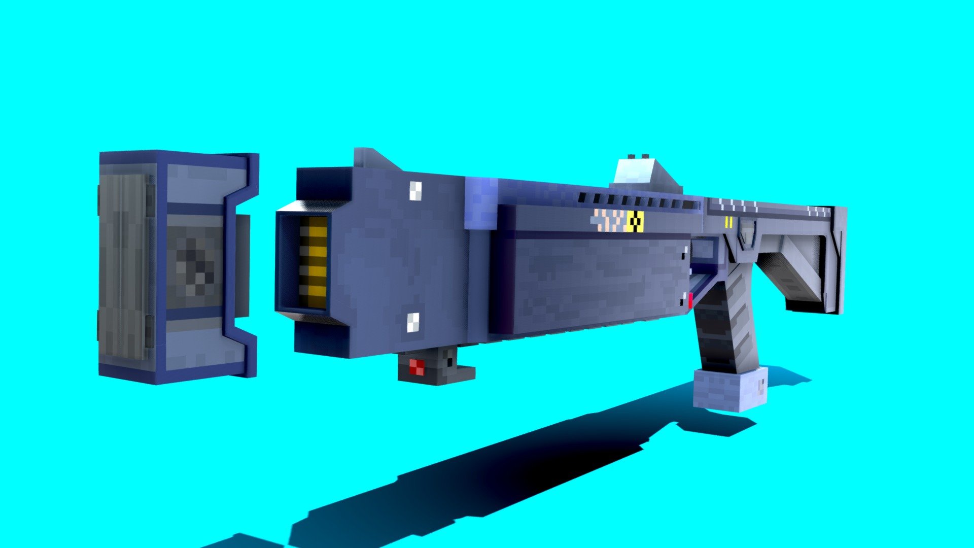 InGen Taser Rifle Jurassic park - 3D model by Artbor [a96f1a9] - Sketchfab