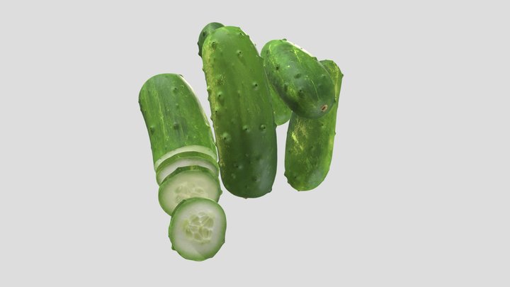 Cucumber 3D models - Sketchfab