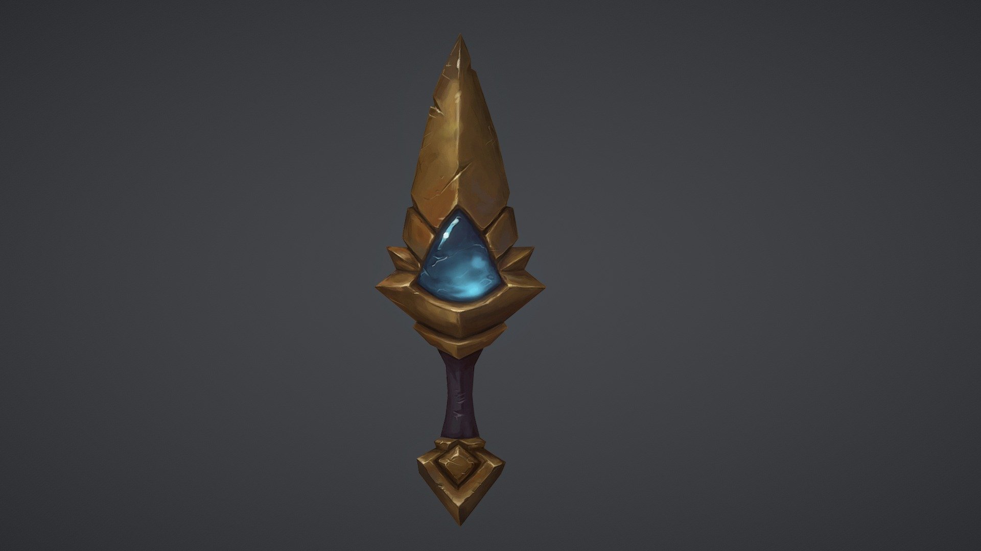 Jeweled Dagger - 3D model by DJHarts [a96fcce] - Sketchfab