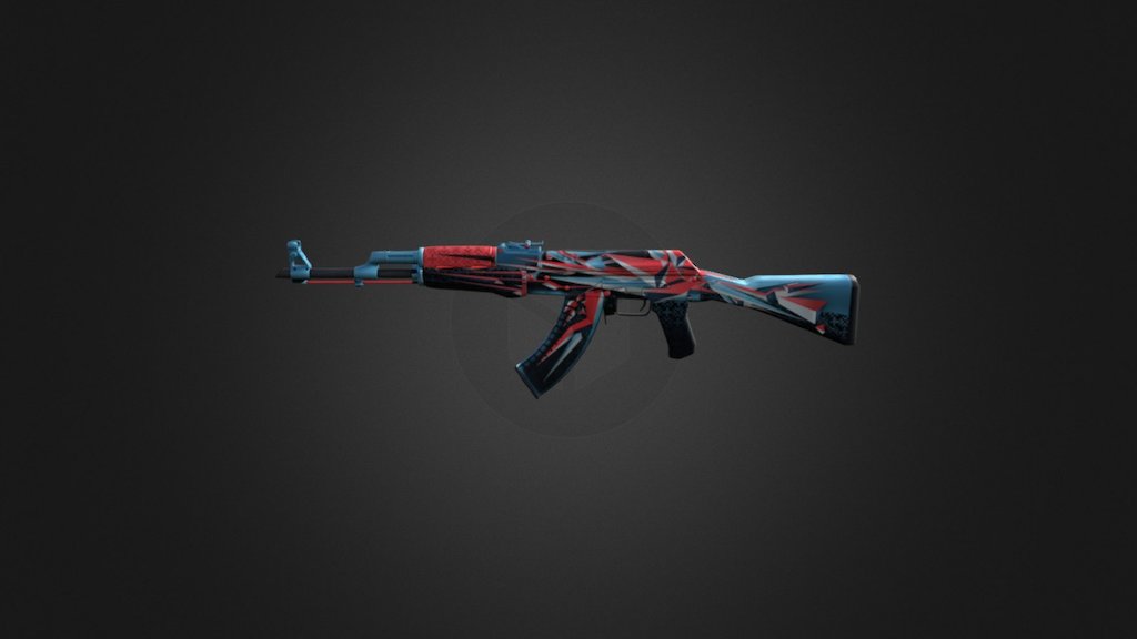 AK-47 | Point Disarray - 3D model by krakencommunity [a96fecf] - Sketchfab