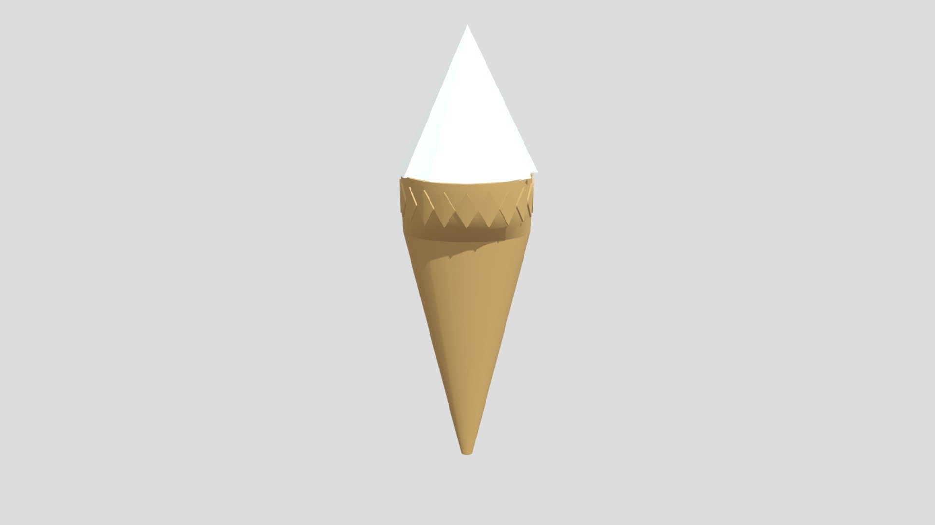 Icecreamcone - 3D model by fiachra_mc [a971135] - Sketchfab
