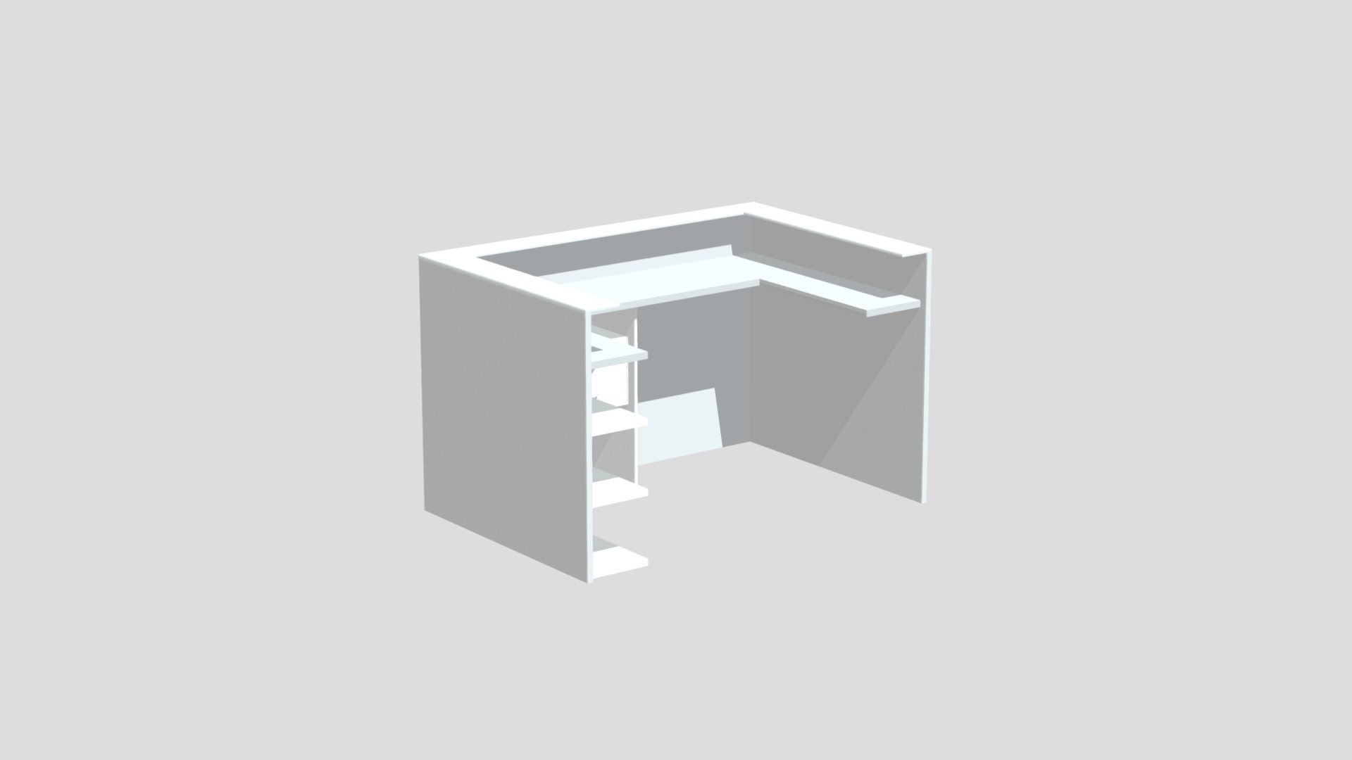 attendant table - Download Free 3D model by pharloom_ [a97203a] - Sketchfab